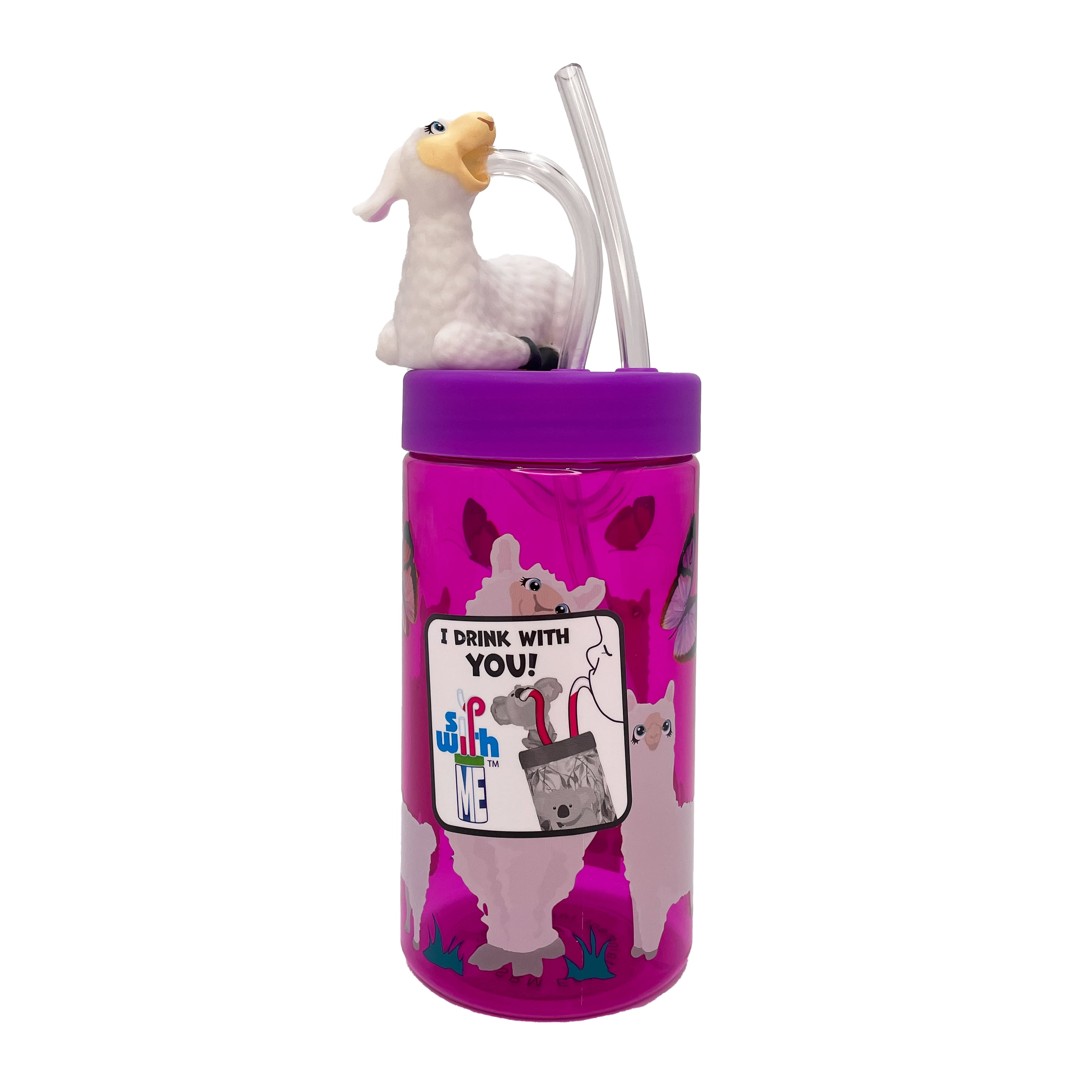 Sip with Me? Llama Character Cup 12oz - Walmart.com