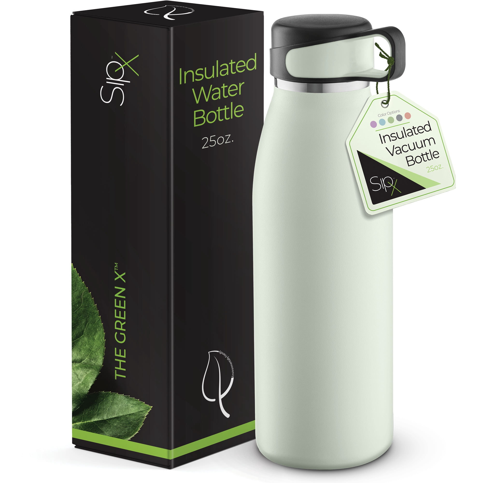 SipX™ 25 oz Insulated Stainless Steel Water Bottle with Protective ...