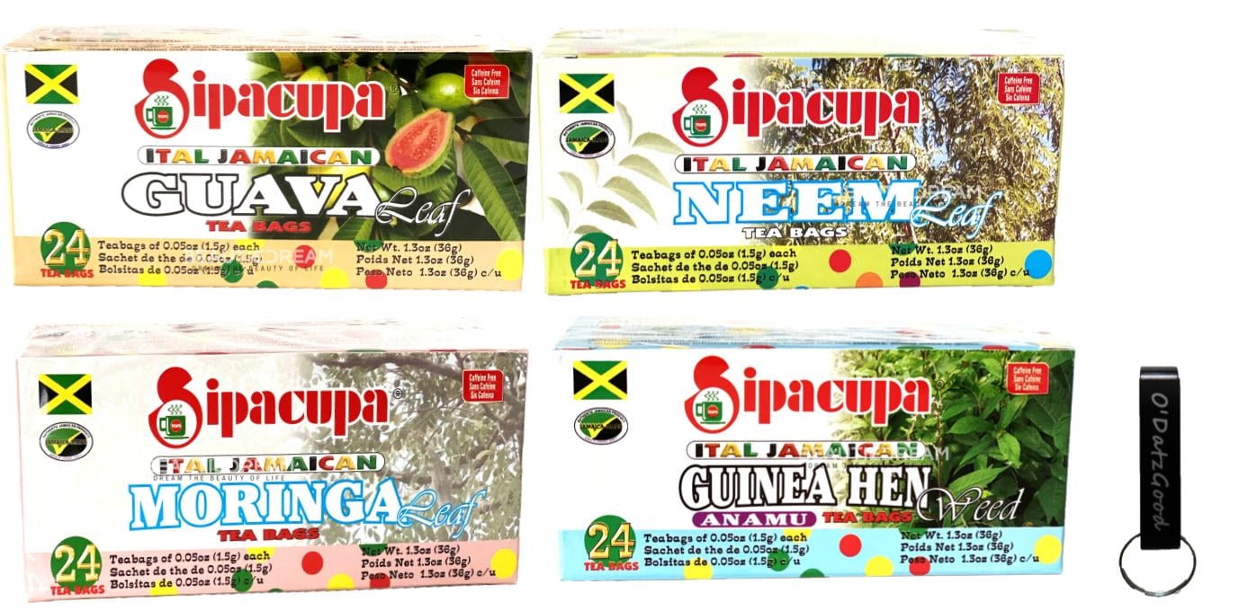 Sipacupa Guinea Hen Weed (Anamu), Guava, Neem, Moringa Ital Jamaican ...