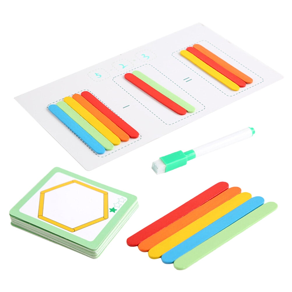 Sipeihong 1 Set Kids Assembling Counting Sticks Math Learning Aids ...