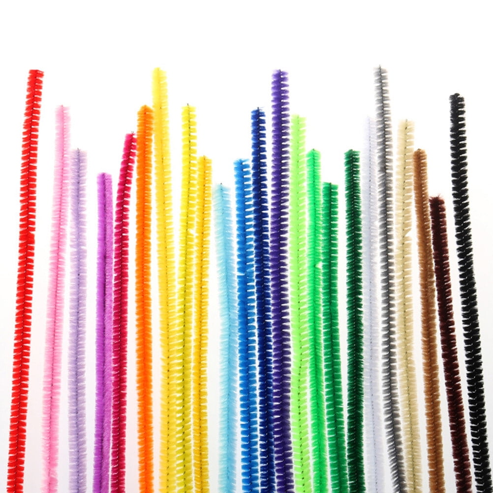 Sipeihong 100 Chenille Stem Pipe Cleaners for DIY Crafts and ...