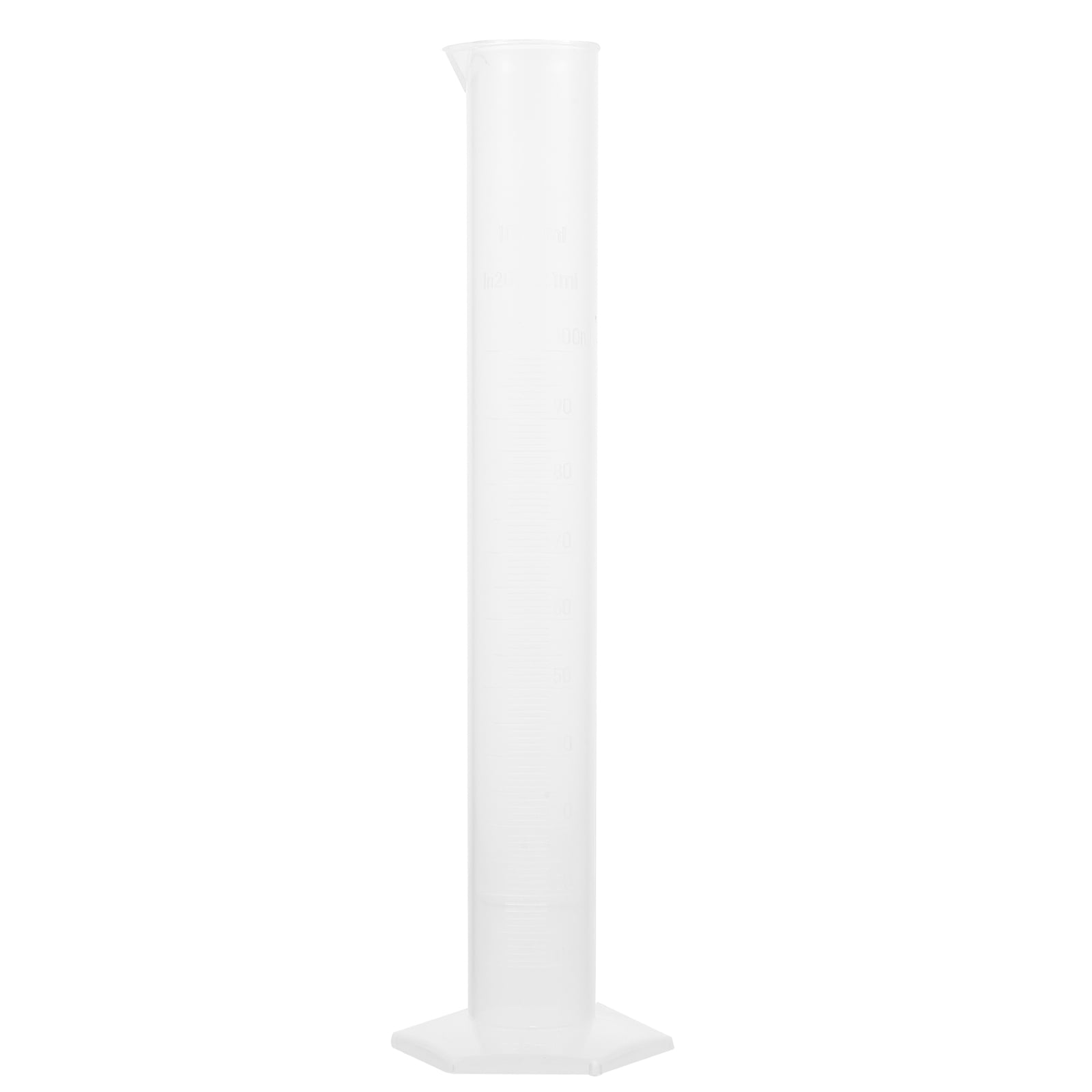 Sipeihong 100ml Plastic Graduated Cylinder Beaker Science Measuring ...