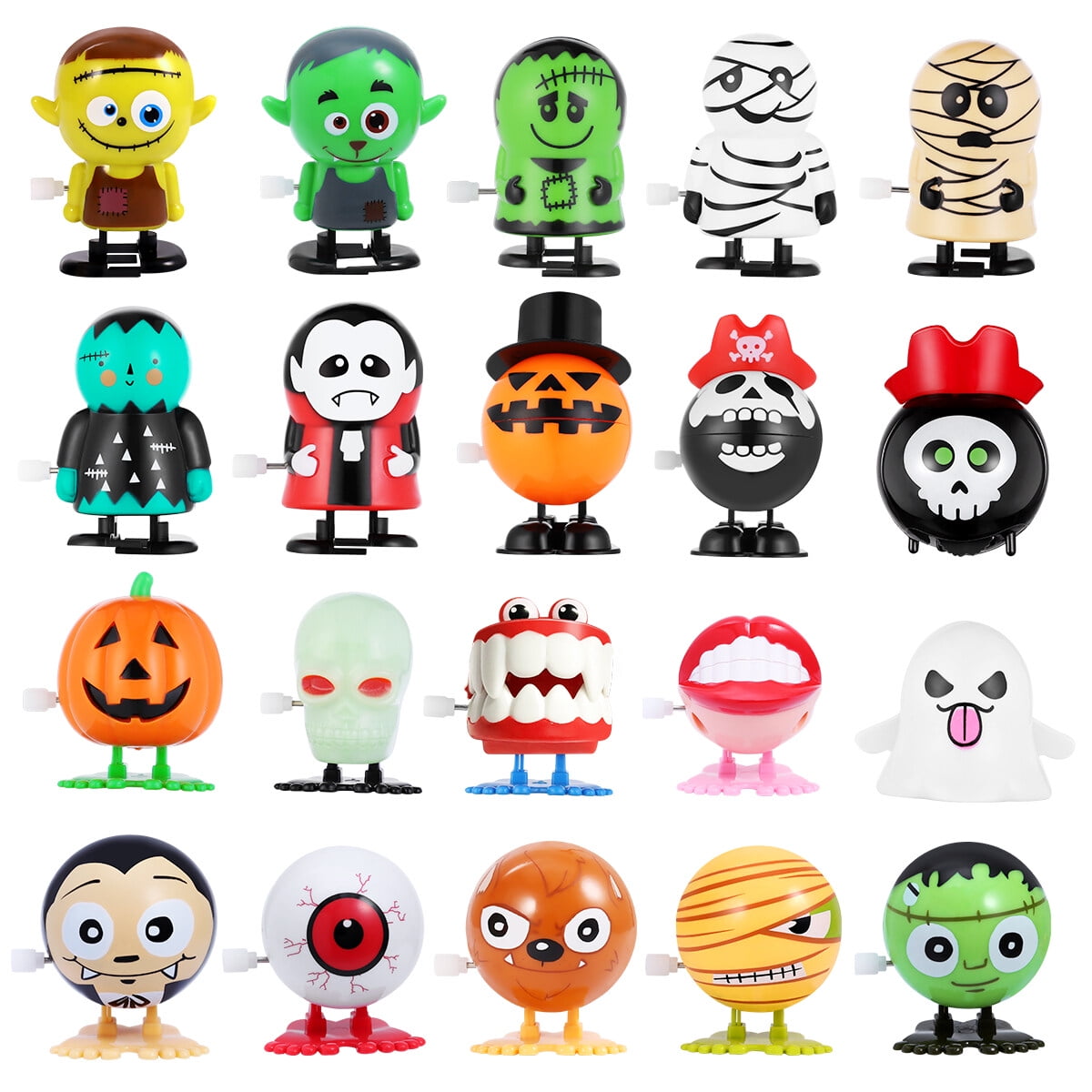 Sipeihong 20 Assorted Clockwork Wind Toys for Kids Party Favors ...