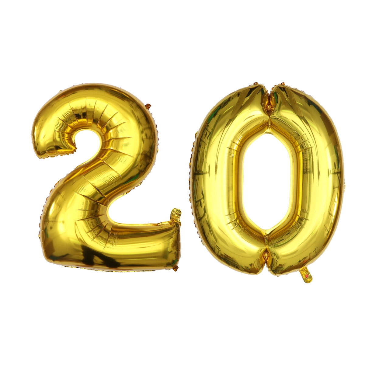 Sipeihong 40 Inch Gold Number 20th Balloon Party Festival Decorations ...