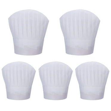 Toptie Chef Hat for Kid & Adult, Cotton Elastic Adjustable Kitchen ...