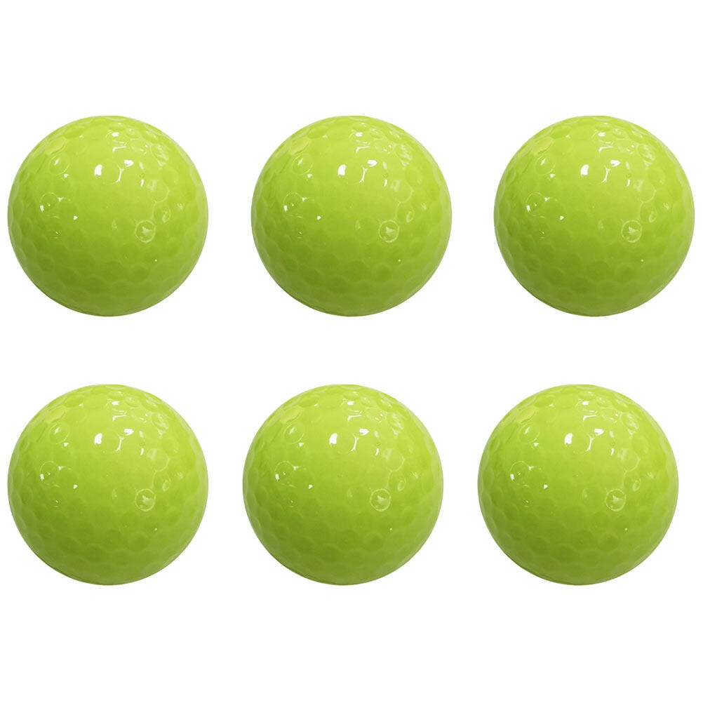 Sipeihong 6 Glow in the Dark Practice Balls Night Fluorescent Tennis ...