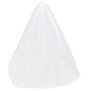 Simple Long Elegant Single Layer Wedding Veil Bridal Veils with Comb ...