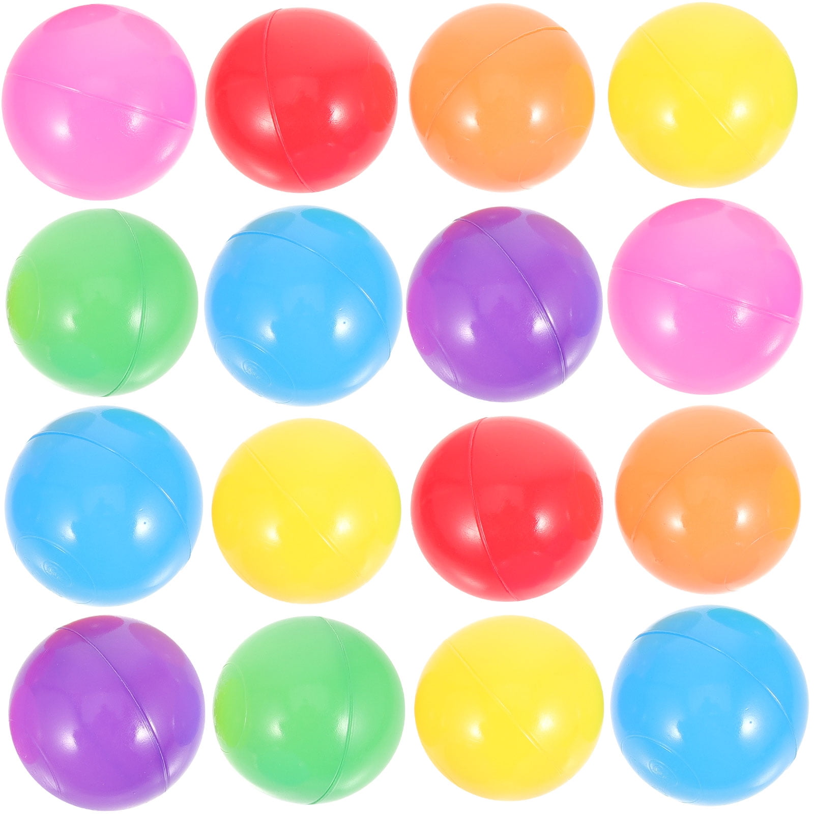 Sipeihong Colorful Pit Balls 50 Pcs Plastic Ball Pit Balls for Kids ...