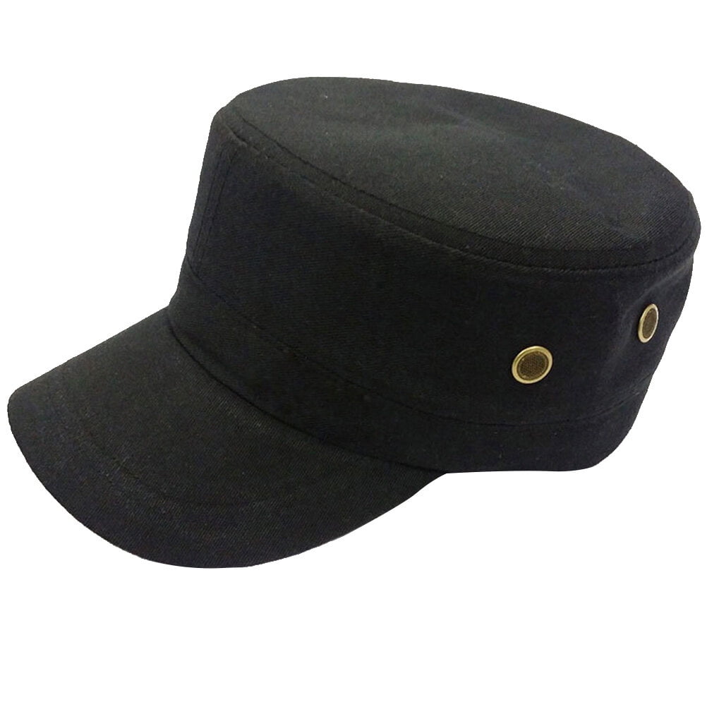 Sipeihong Hat Flat Cap Sports Cotton Cadet Fortress Scout Train Cinch Beret Baseball Satin ...