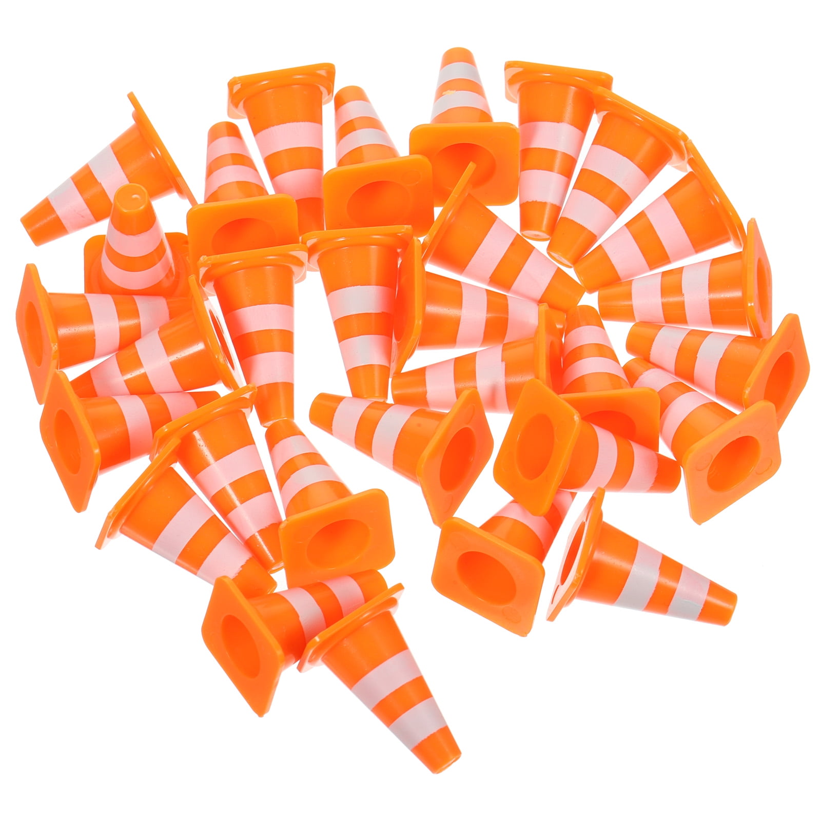 Sipeihong Mini Traffic Signs 30Pcs Mini Traffic Cones Road Street Signs ...