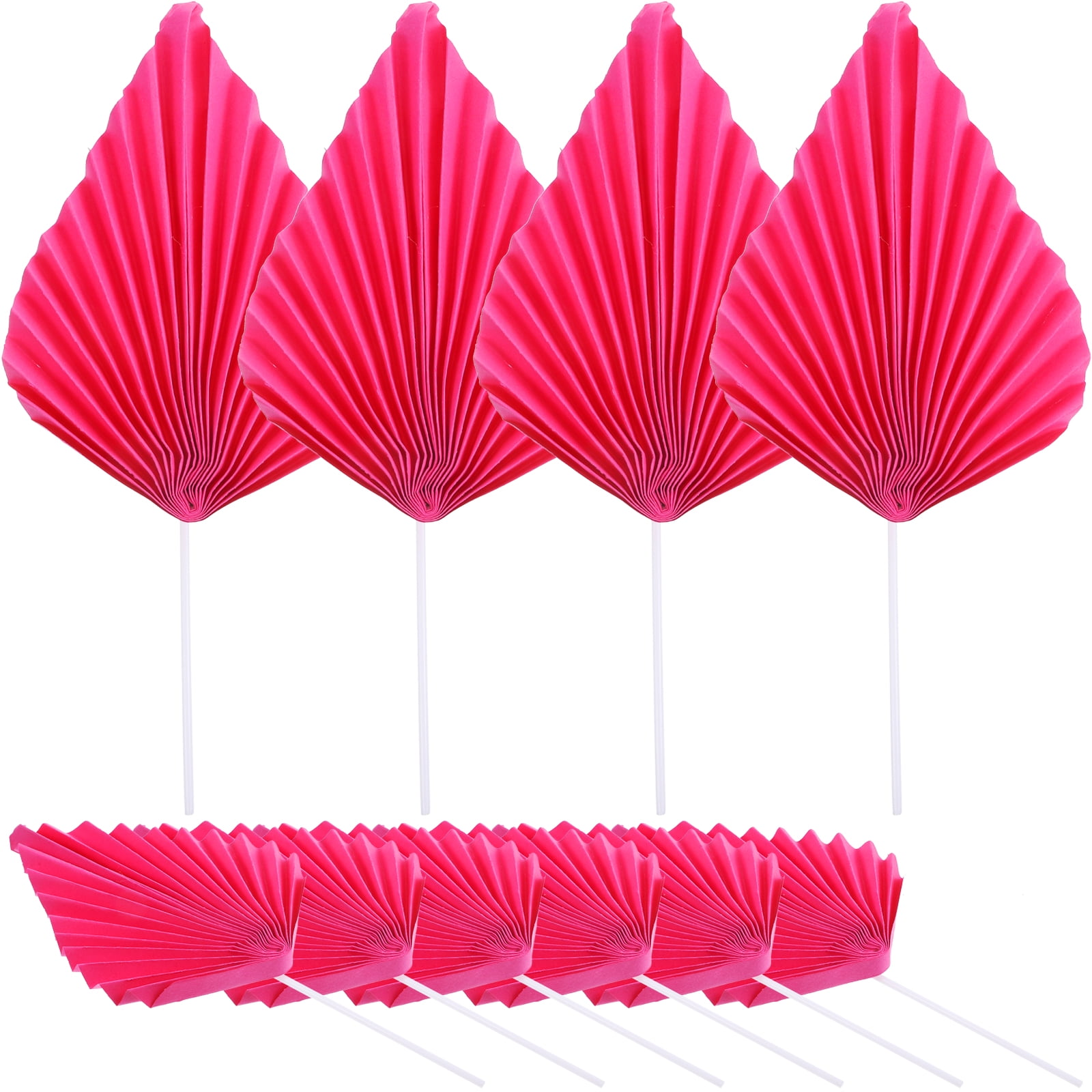 Sipeihong Party 10 Pairs Palm Leaf Cake Topper Birthday Cake Picks Cake ...