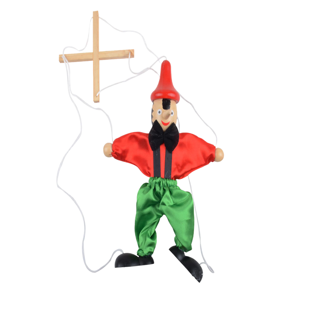 Sipeihong Wood Puppet Doll Toys Wood Puppet Doll Toys Pull Puppet Toys ...