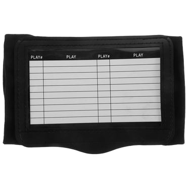 Wrist Coach X100 - Youth Playbook Wristband for Football Sports - Black ...
