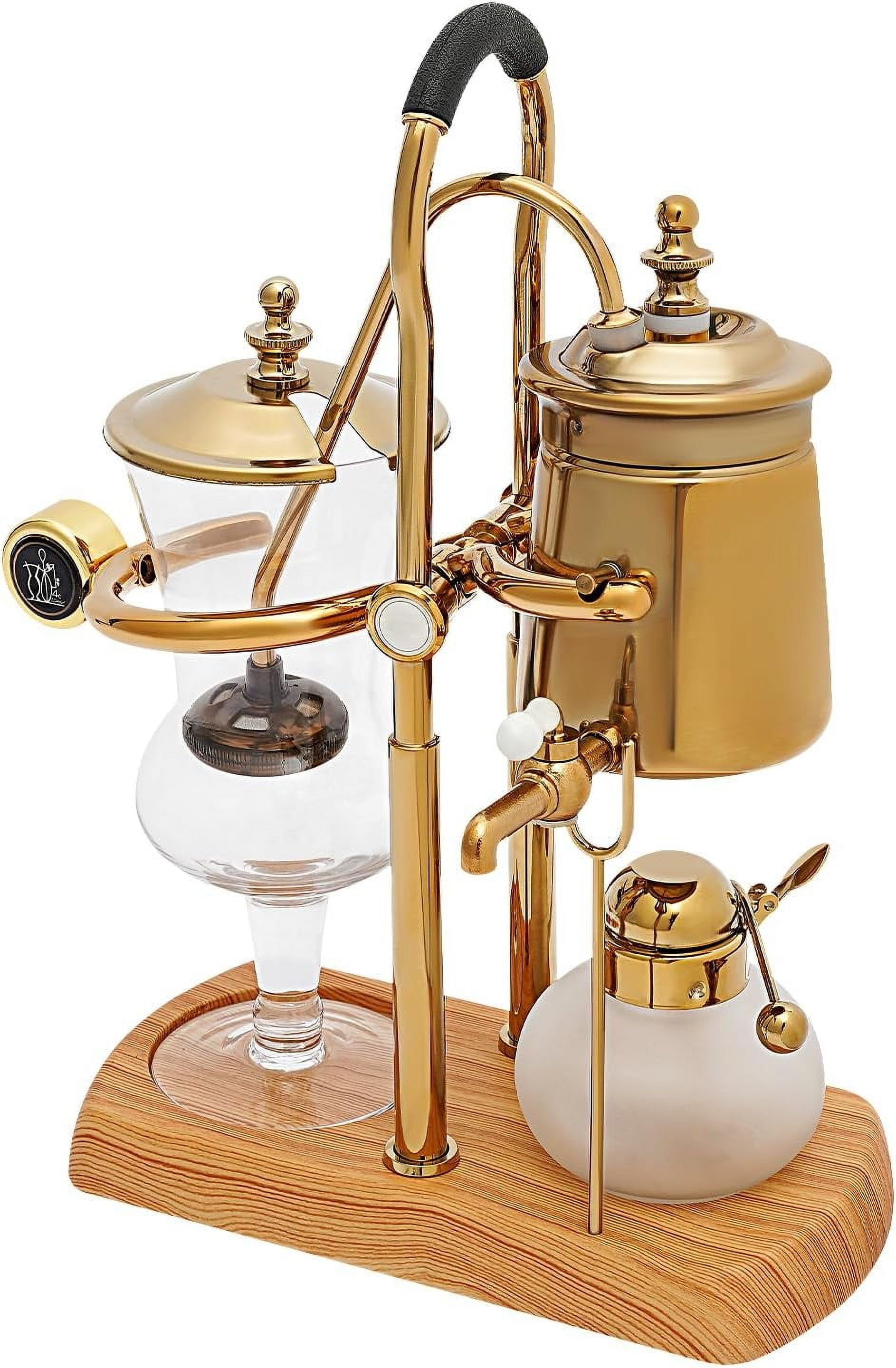 Siphon Coffee Maker Vacuum Brewing System Glass Tabletop Balance ...