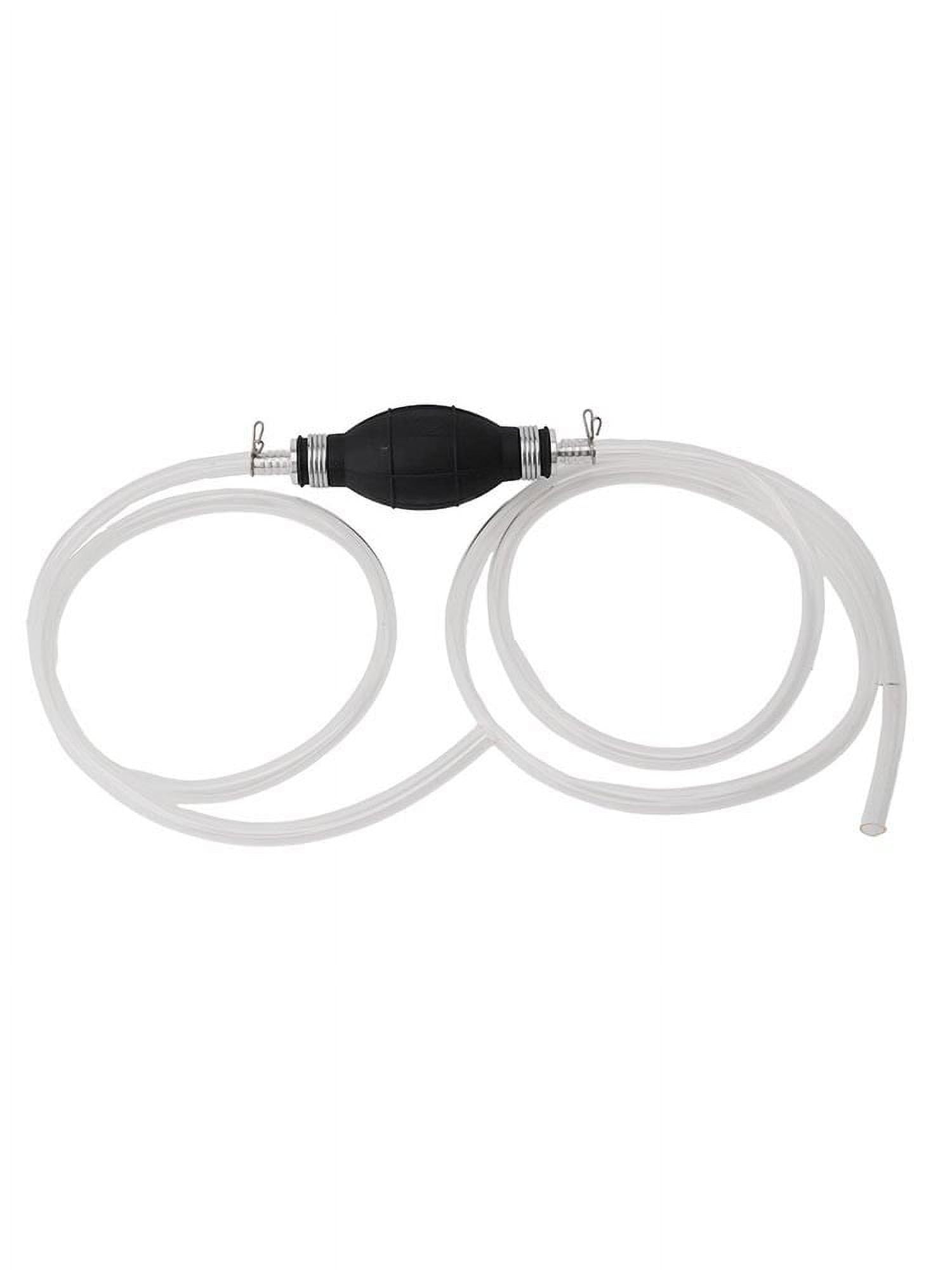 Siphon Hand Pump Manual Fuel Transfer Hose Portable Car Manual Oil ...