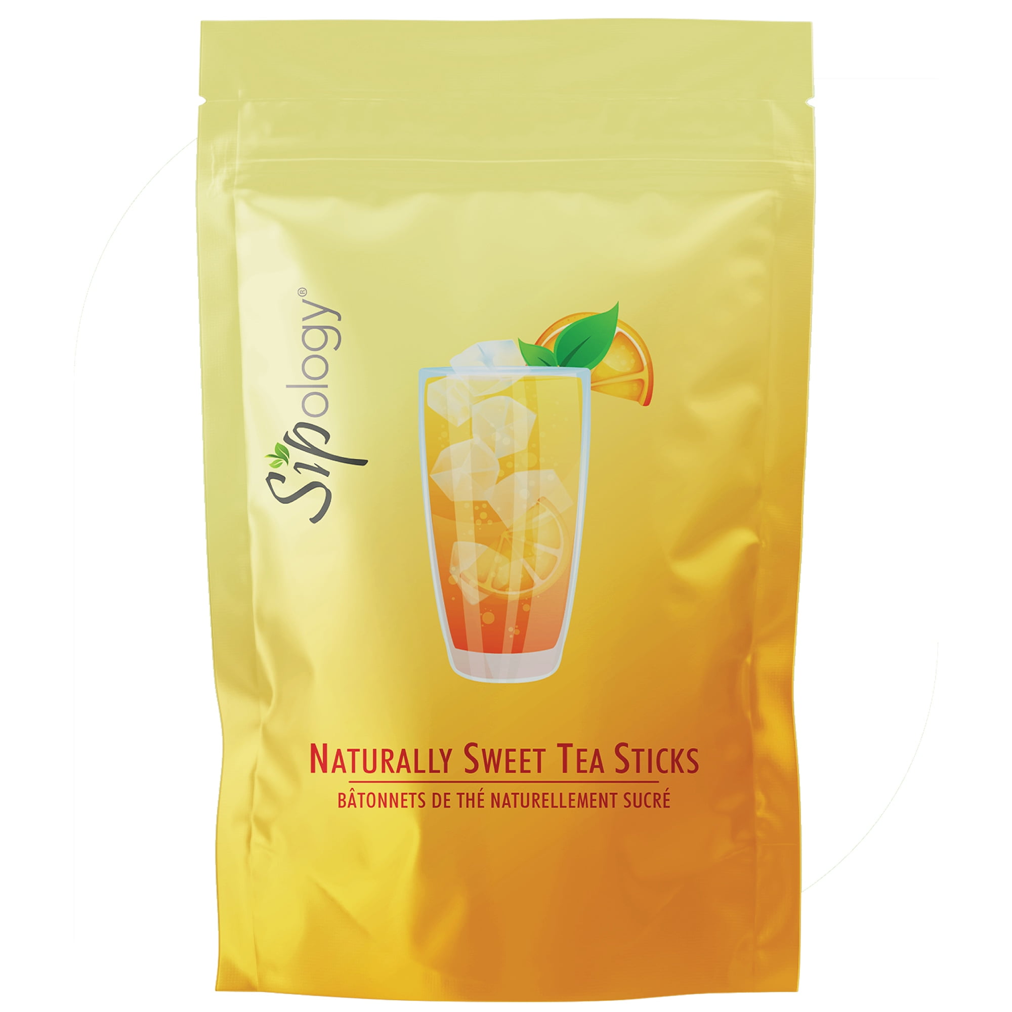 Sipology: Naturally Sweet Iced Tea - Tangy Peach - 10 Pack Sticks ...