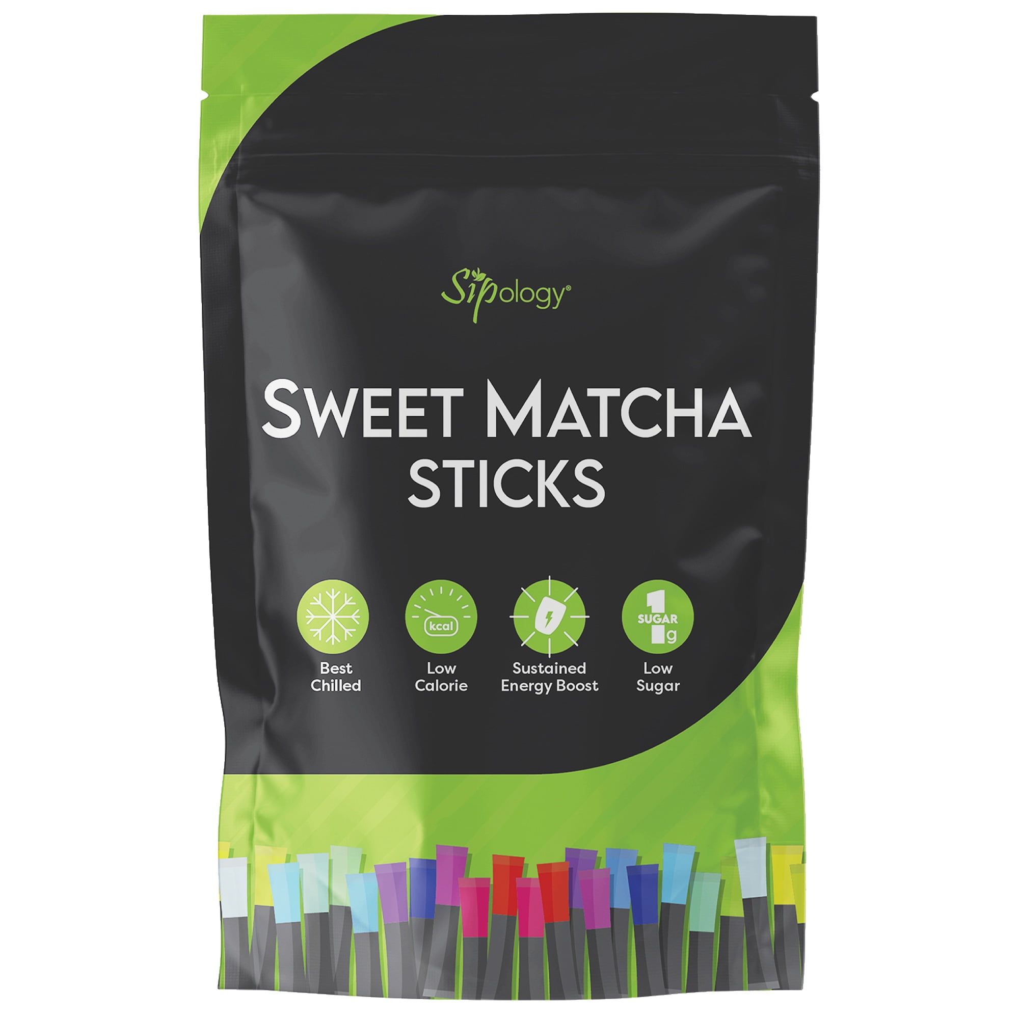 Sipology: Sweet Matcha - Banana Split - 10 Stick Pack, Powder Drink Mix ...