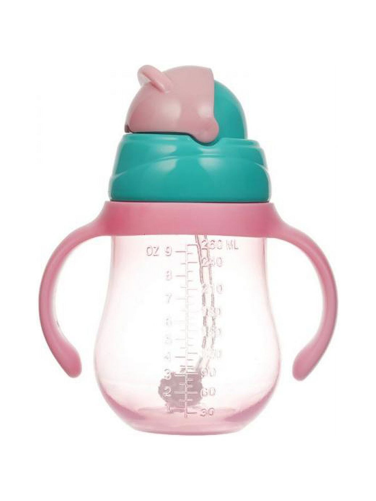Sippy Cups For Toddlers with Straw Spill Proof,Learner Cup with Handle ...