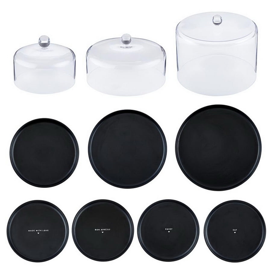 Santa Barbara Design Studio N0484 Pack Smart Melamine Plates & Domes ...