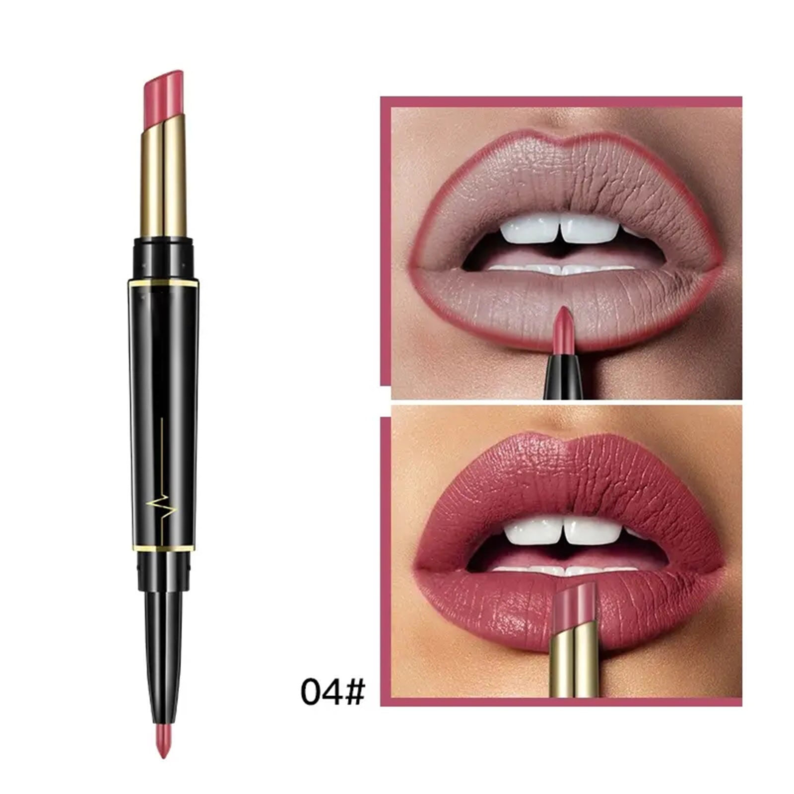 Siquannn 16 Color Lip Liner And Lipstick Double Ended Lip Microneedling ...