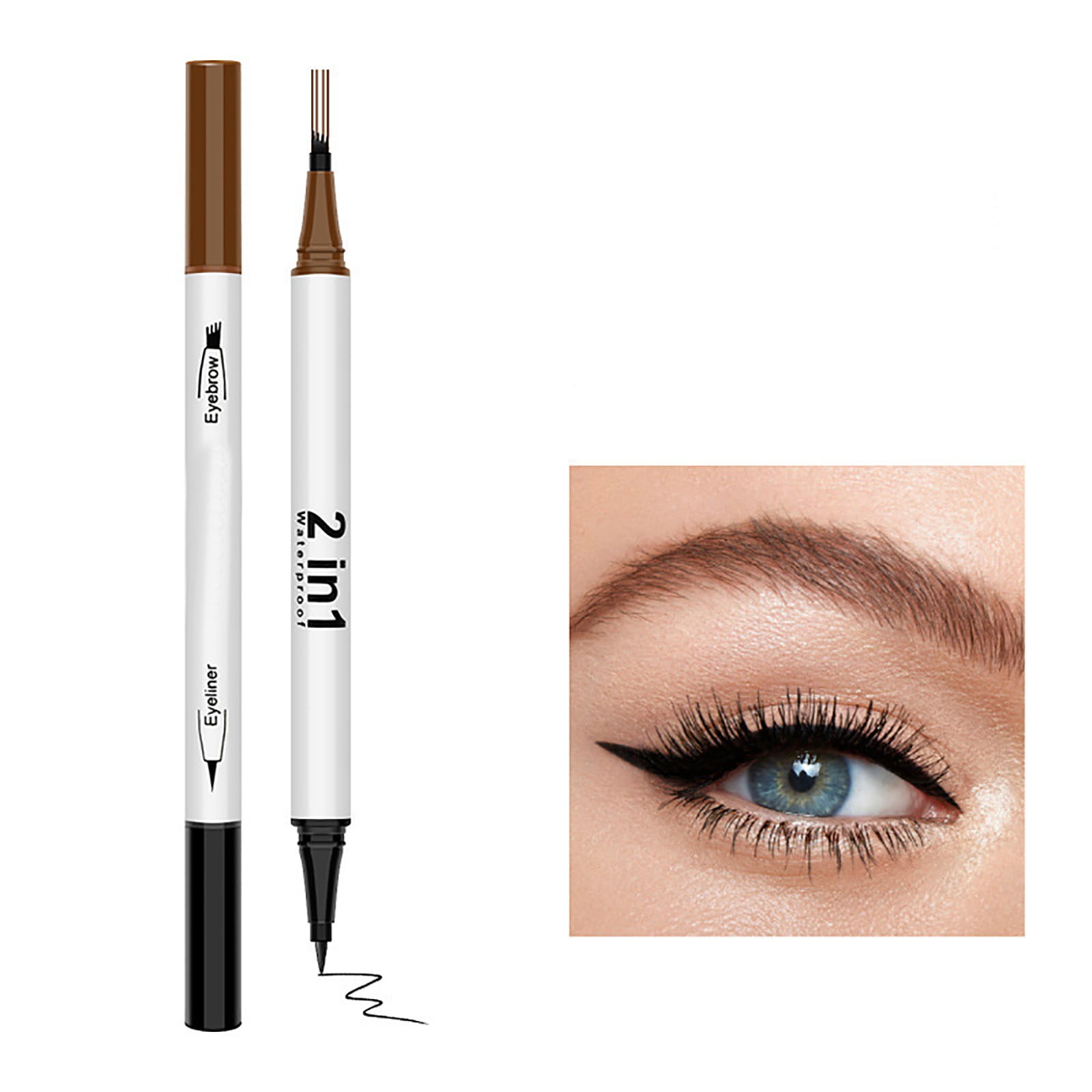 Siquannn 4 Micro Brown Brow Pencil Dollar Items Cejas Maquillaje ...