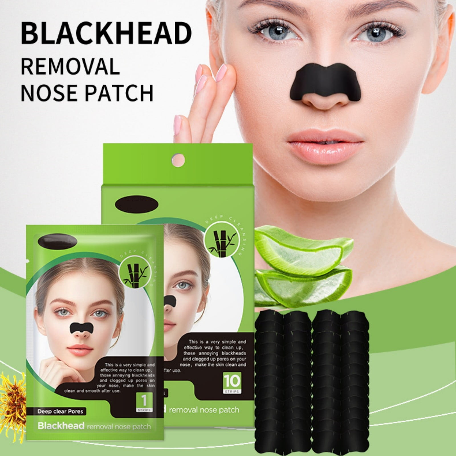 Siquannn Blackhead Removal Nose Patch Blackhead Removal Cleans Pimple ...