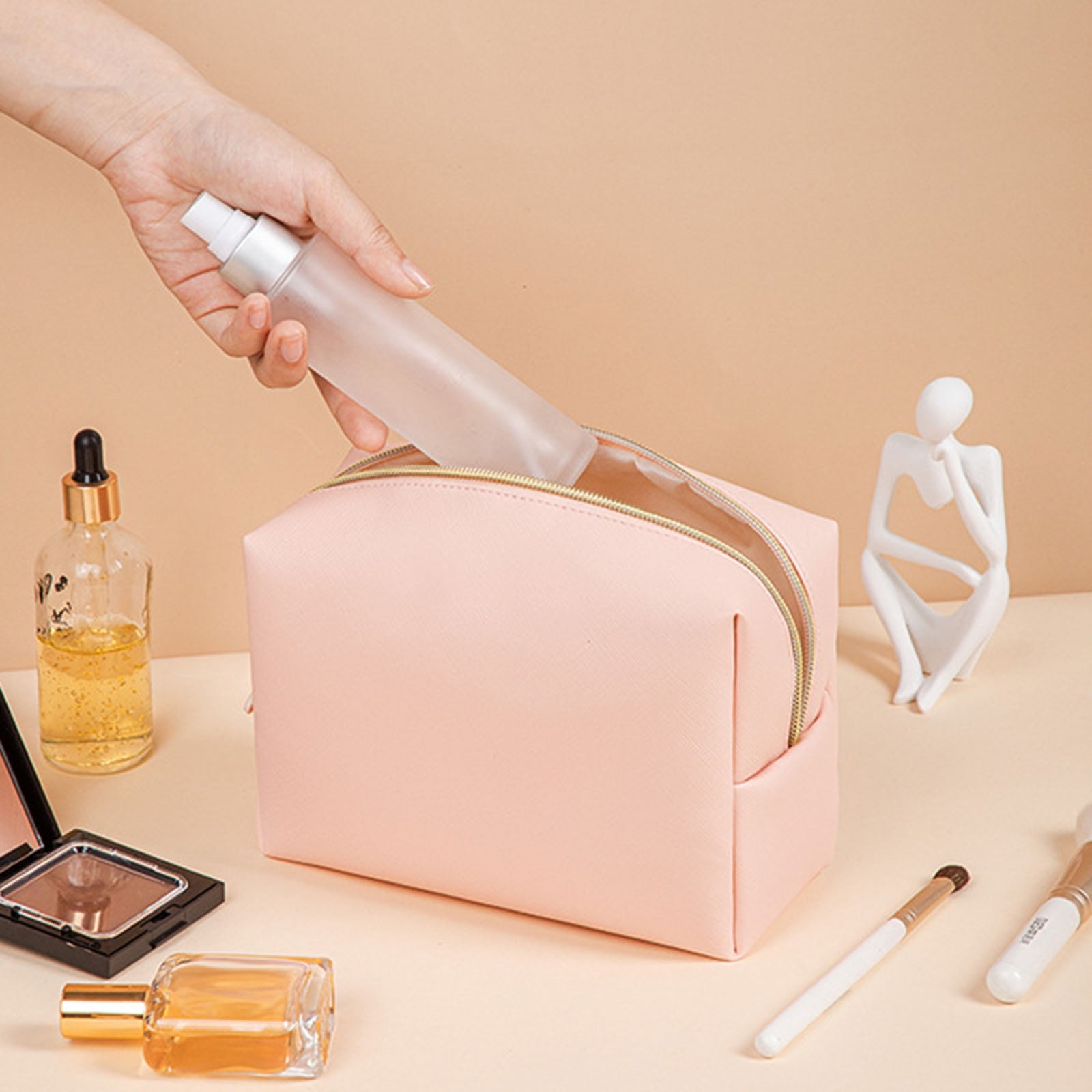 Siquannn Checke Makeup Pouch Beauty & Personal Care Toiletry Bag Set ...