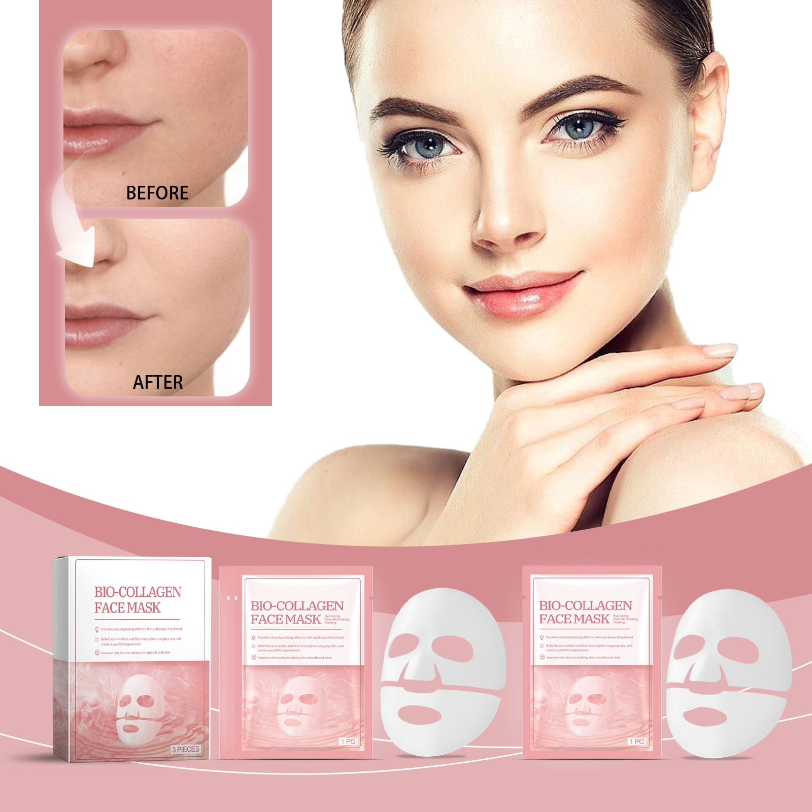 Siquannn Collagen Overnight Korean Collagen Film Hydrating Aging ...