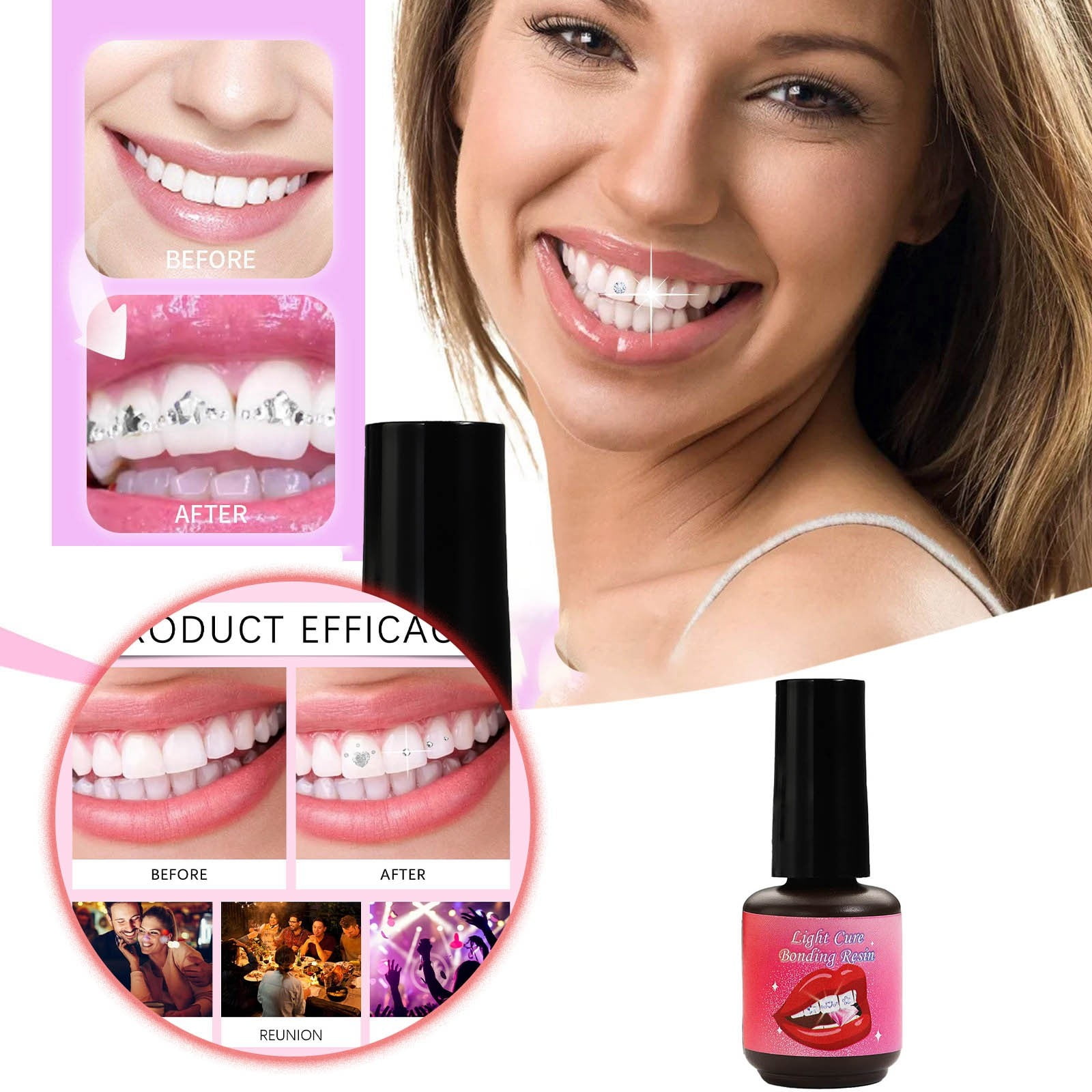 Siquannn Drill Glue Glue For Tools Drill Facial Scrub Pads Rose Quartz ...