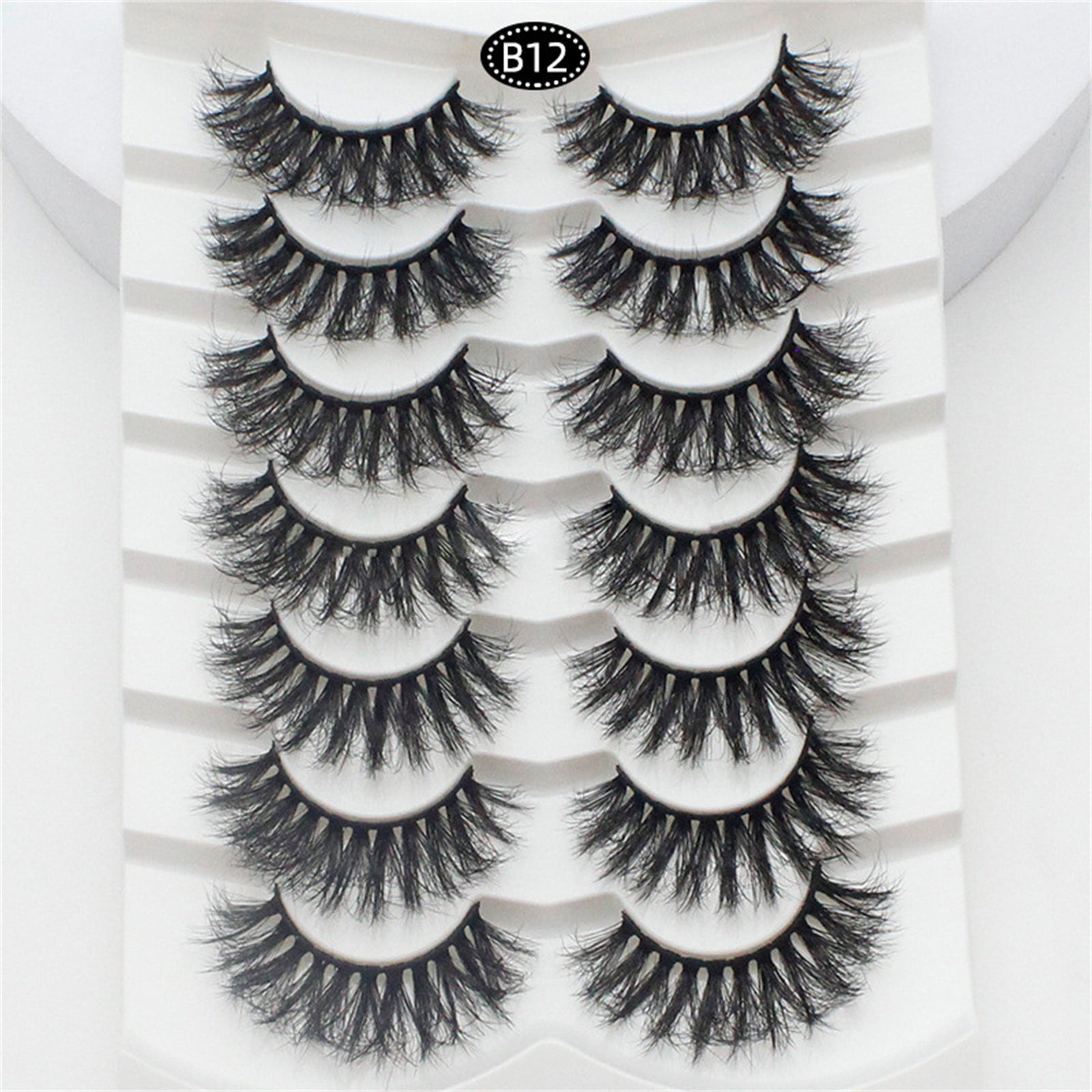 Siquannn False L Curl Lash Clusters Vavalash Clusters Lash Bond B Q ...