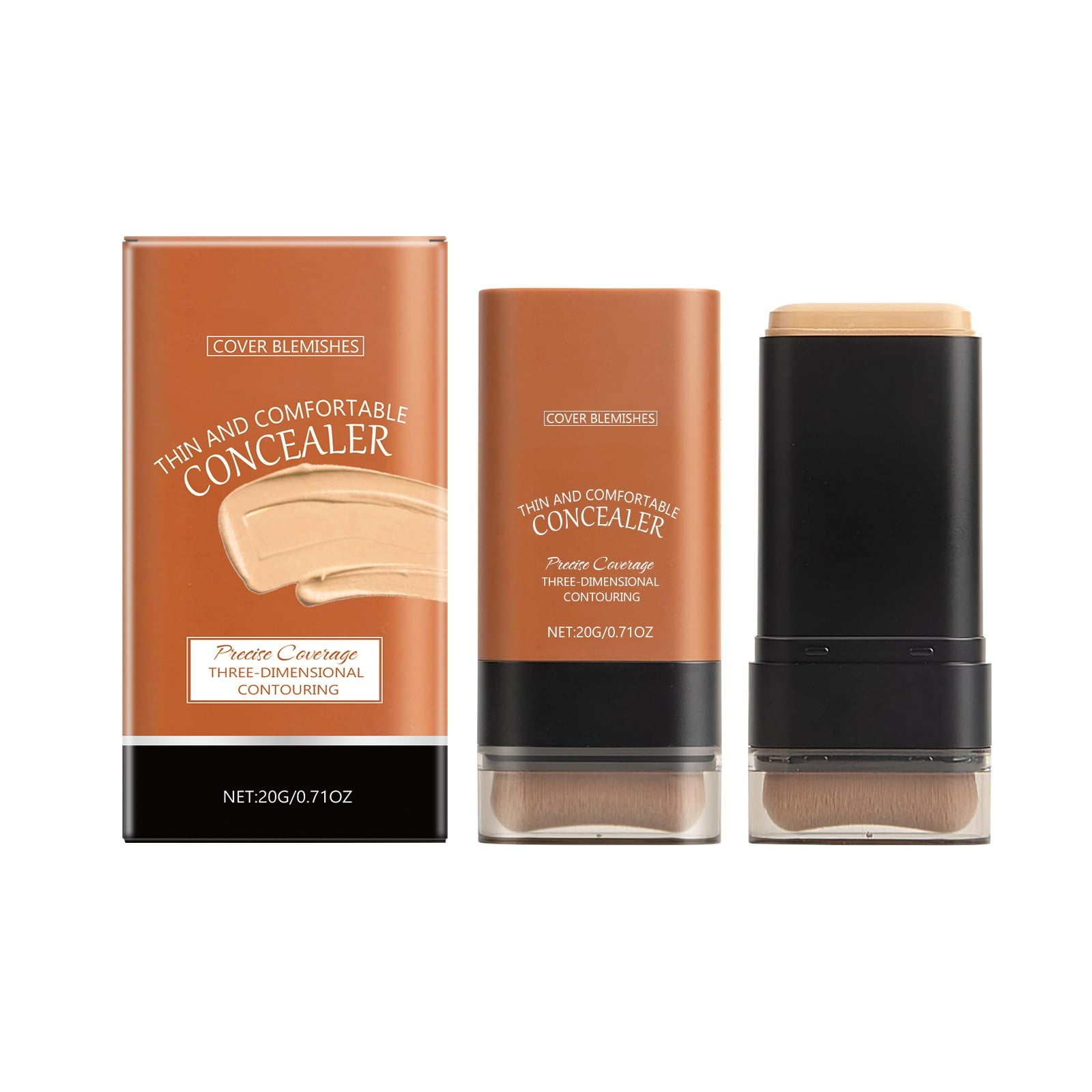 Siquannn Foundation Stick Longwear Light Concealer For All Skin Types ...