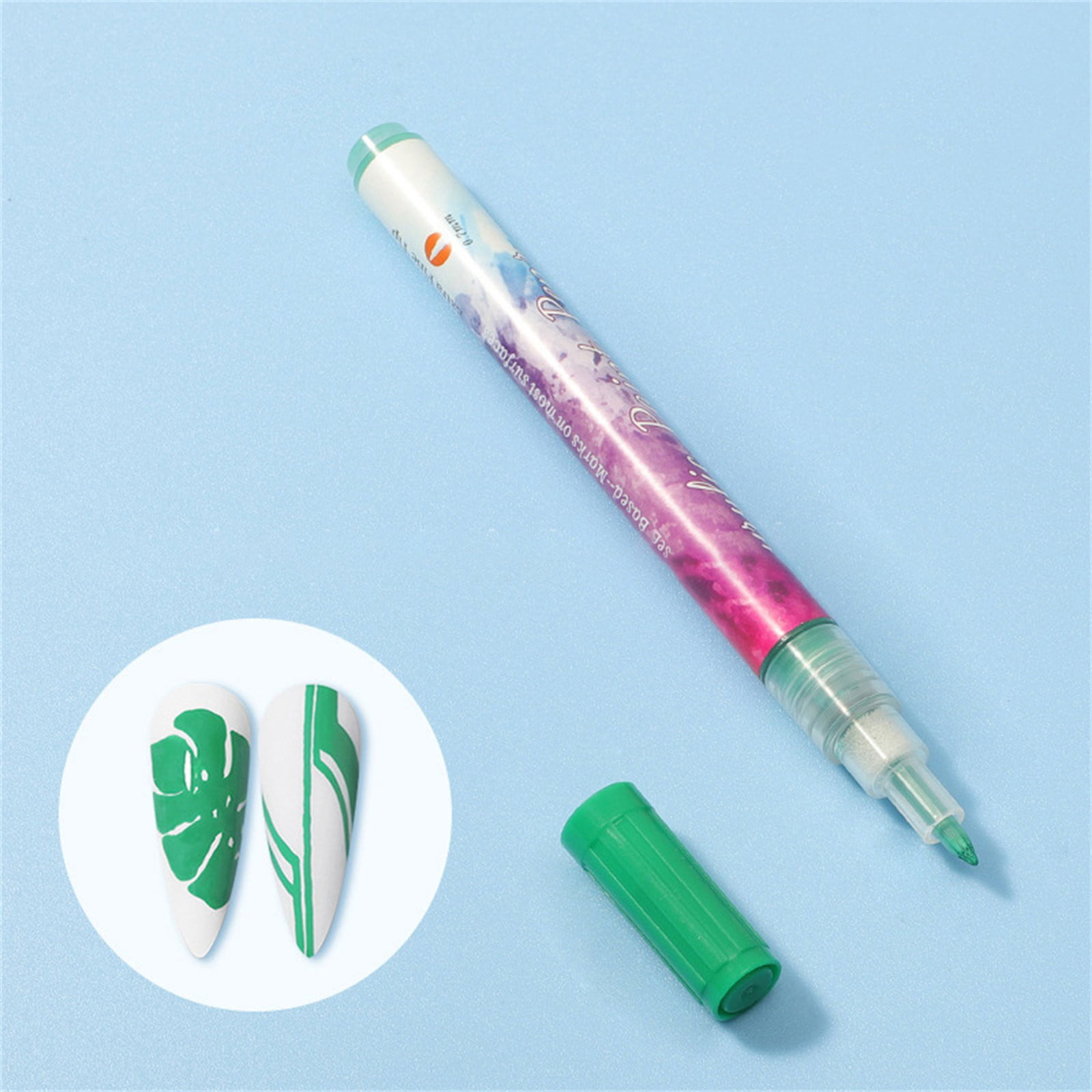 Siquannn French Manicure Pencil Grabbing Pen For Nails White Under Nail ...