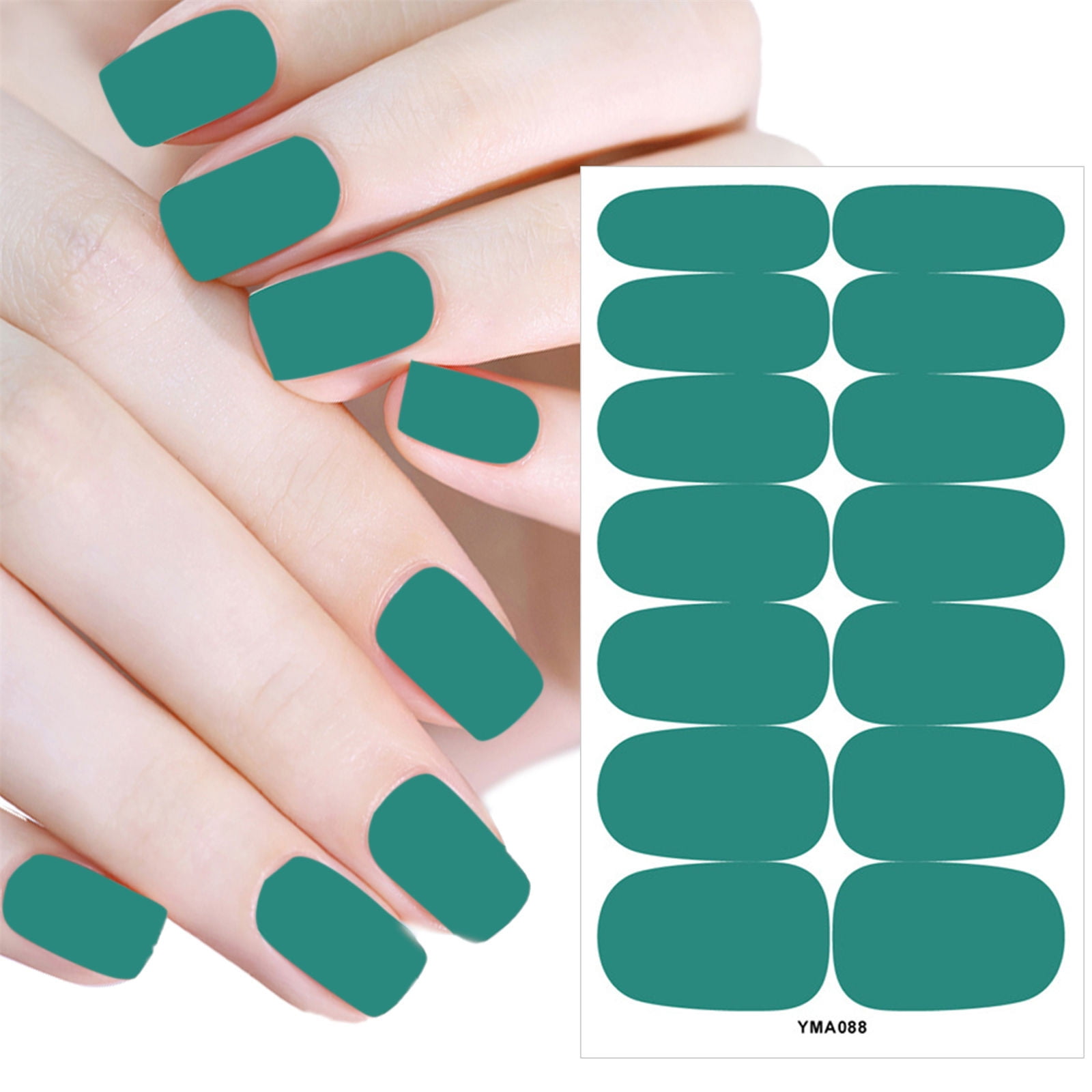 Siquannn Fruit Nail Stickers Self Abstract Nail Stickers French Tip ...