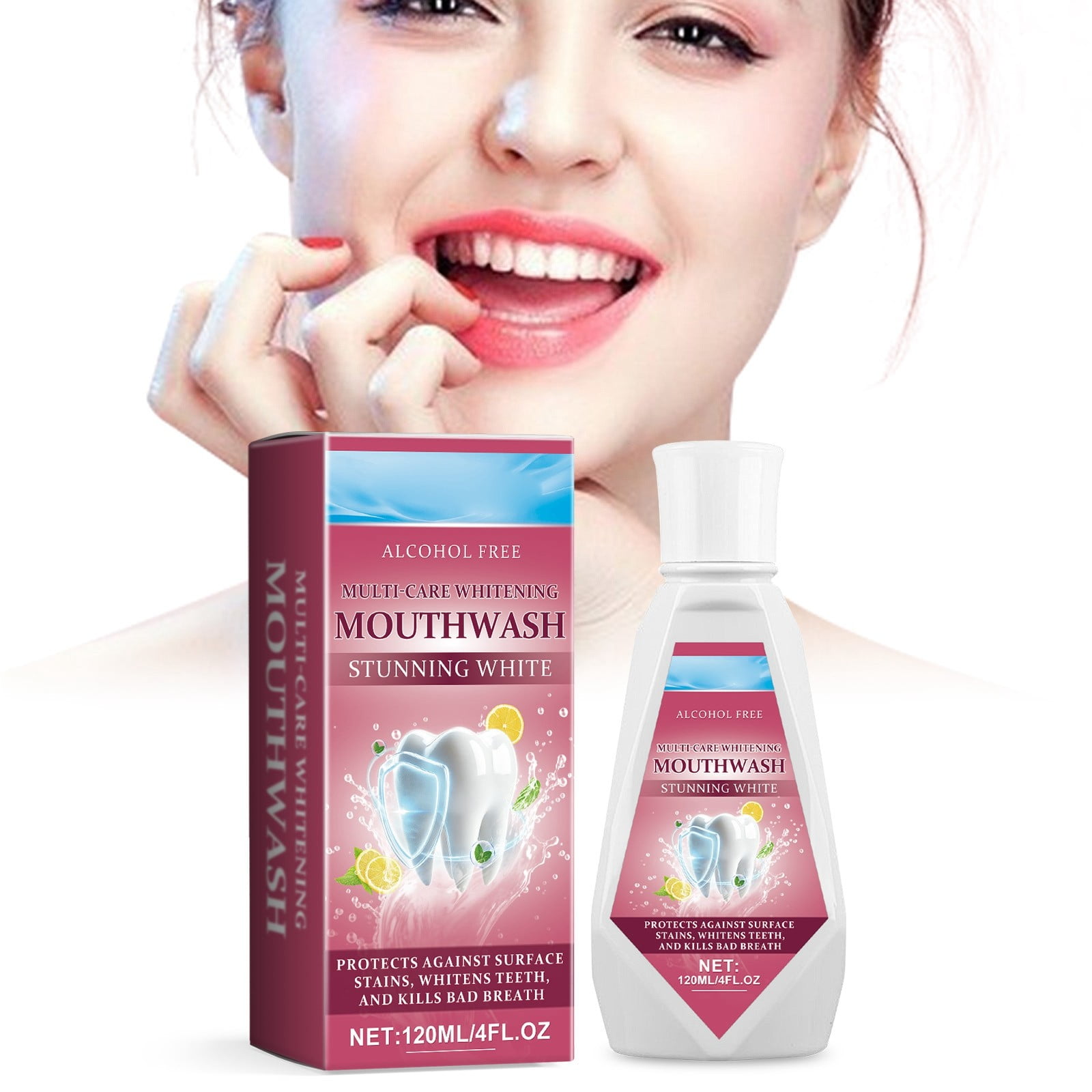 Siquannn Get A Fresh Scope Mouthwash Mouth Watering Mints Halitosis Bad ...