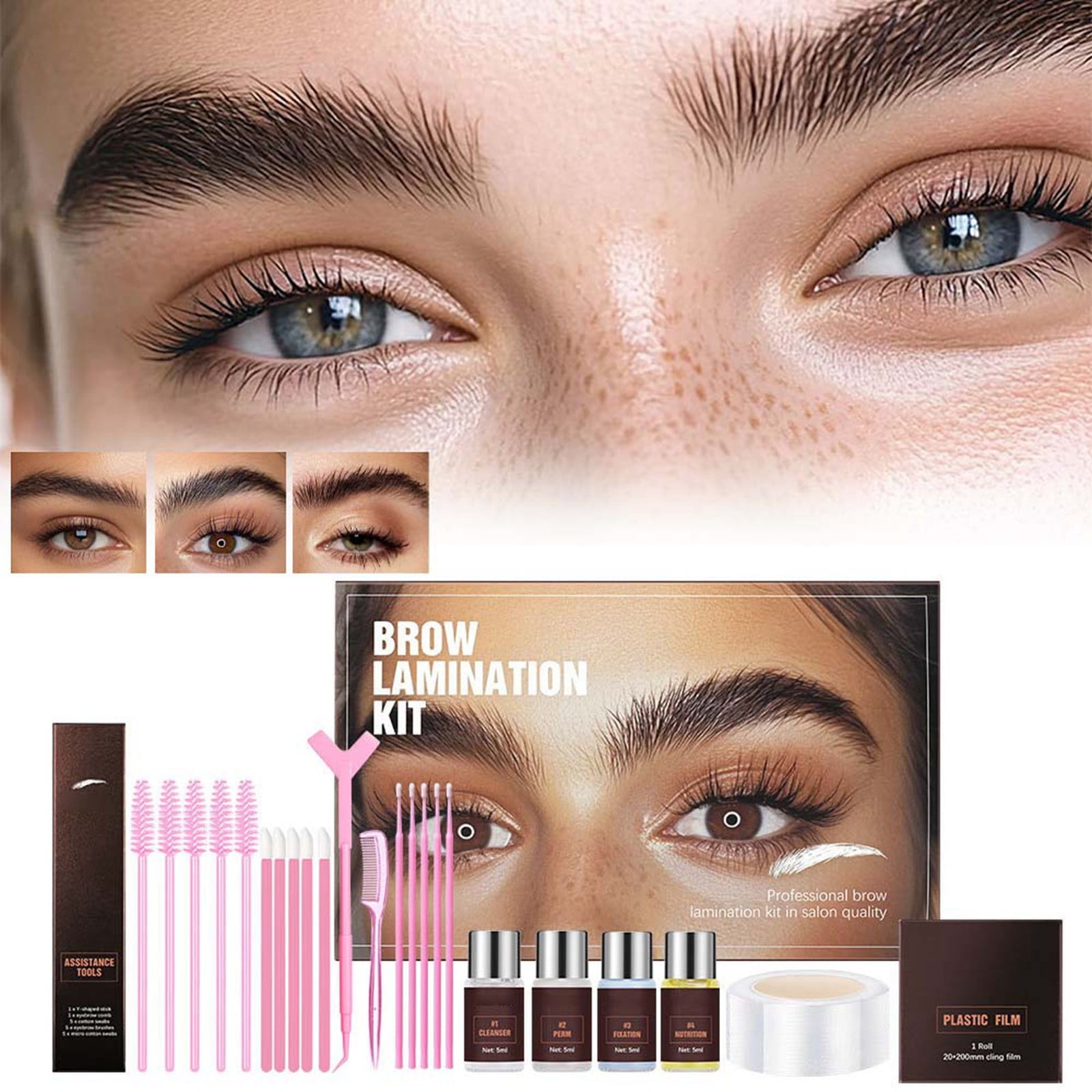 Siquannn Get Brows With Our Trendy Brown Hot Eyebrow Set In A Natural ...