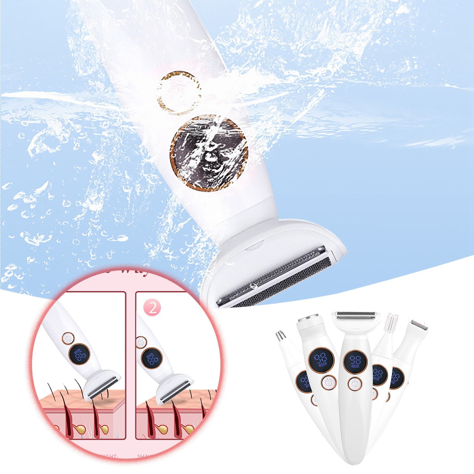 Siquannn Hair Removal Devices Wax Eyebrows Ear Hair Wax Strips Waxing ...