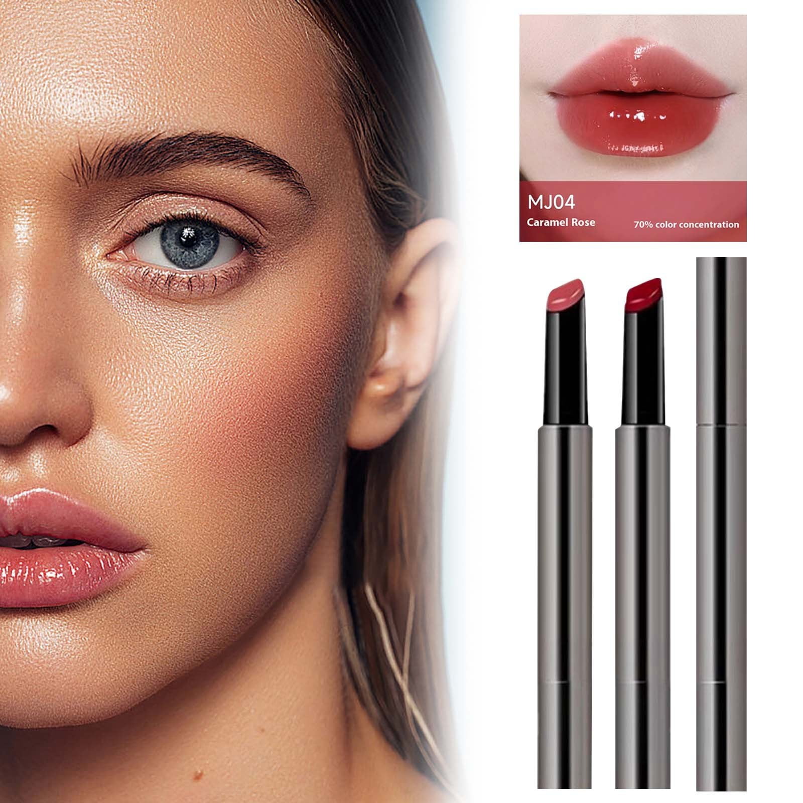 Siquannn Jelly Gloss Lipstick Moisturizing Melty Lip Jelly Lipstick ...