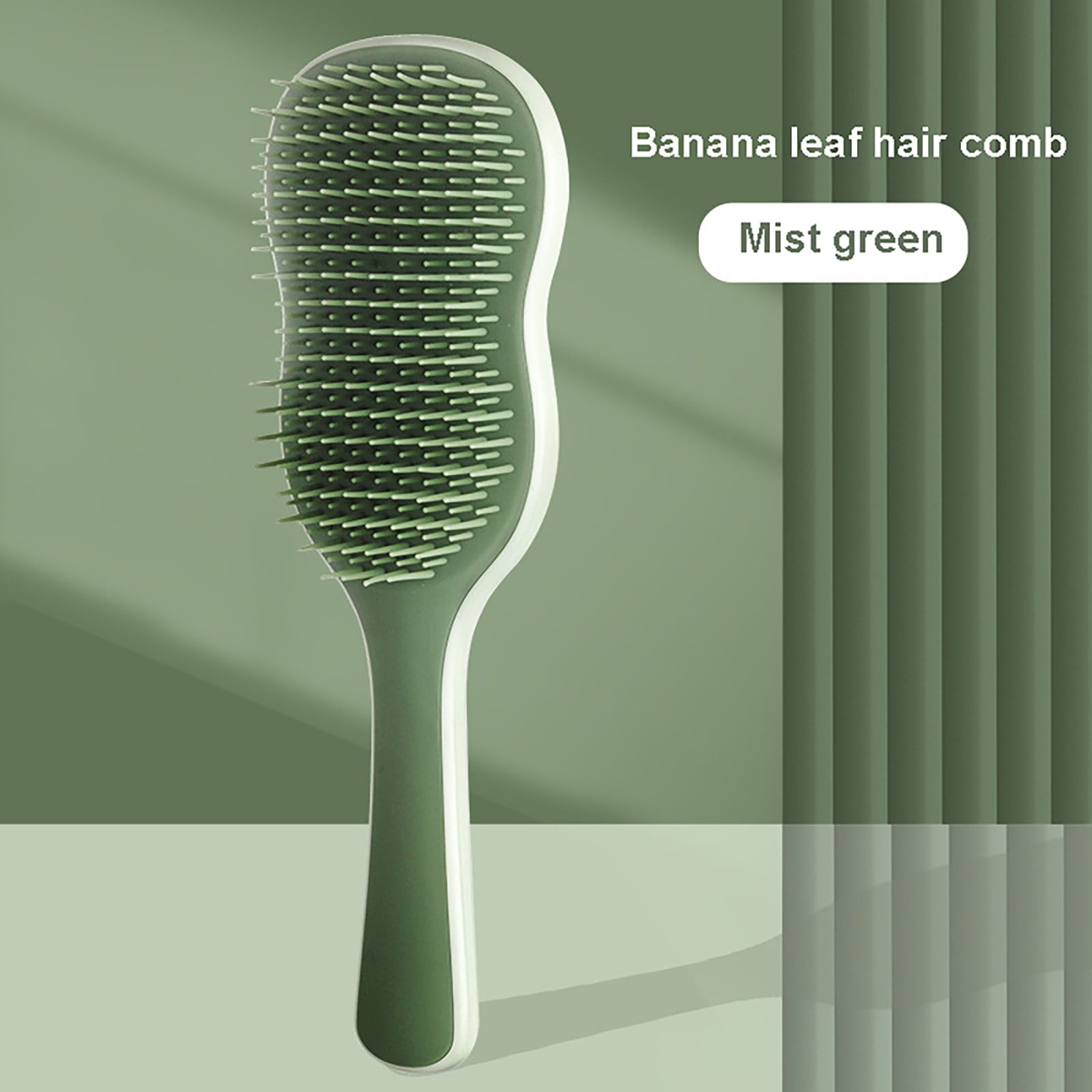 Siquannn New Banana Leaf Long Travel Hairbrush Hot Curling Brush Denim ...