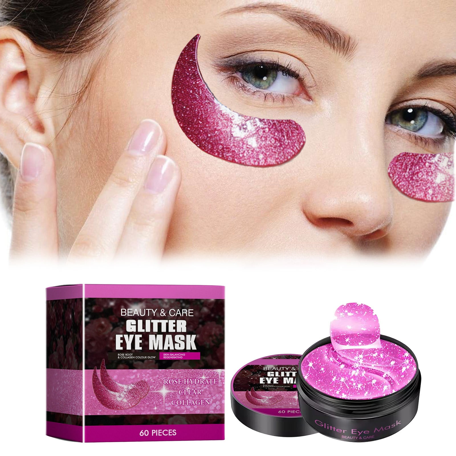 Siquannn Plumping Eye Beauty Face Tape Warm Compress for Eyes Eyelash ...