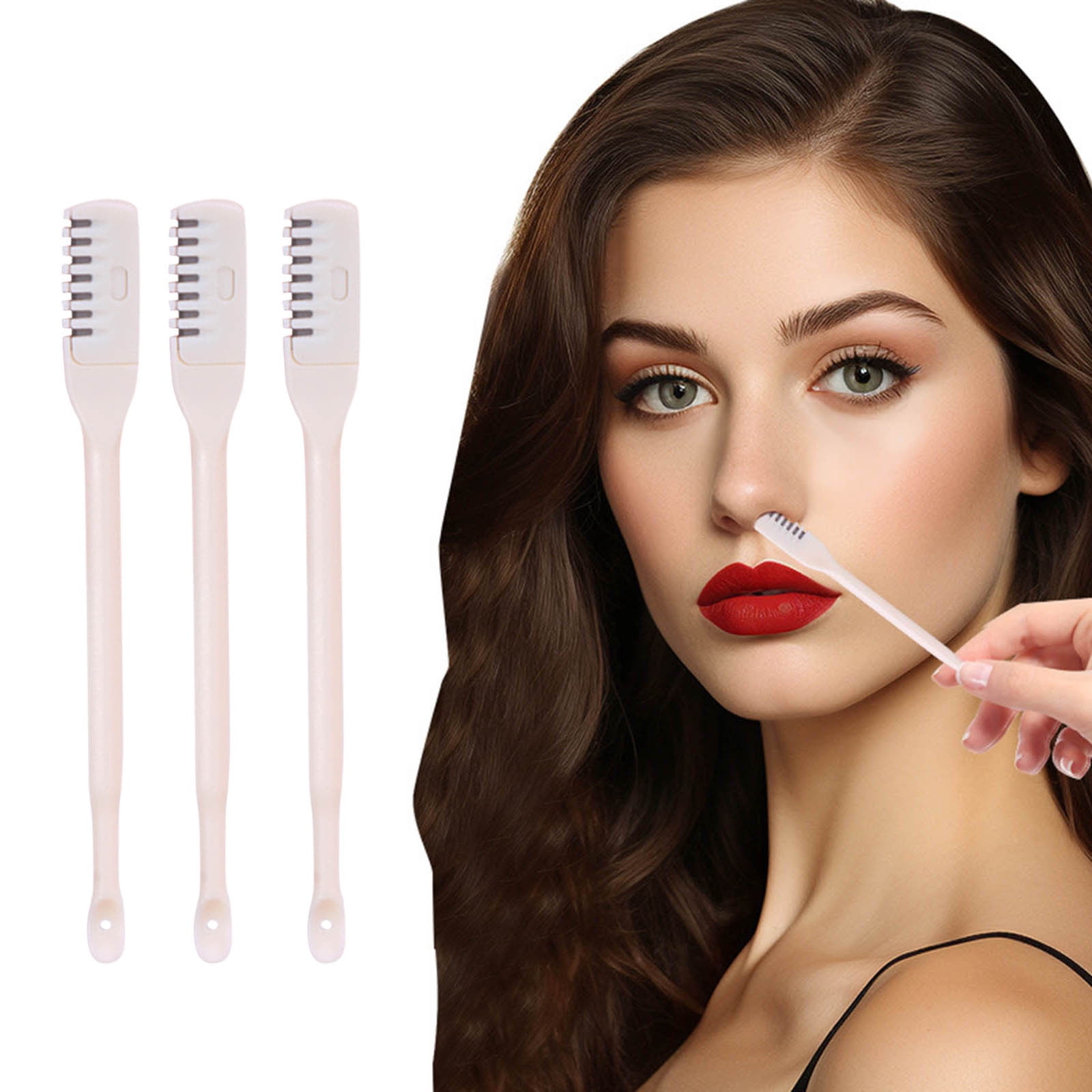 Siquannn Rechargeable Face Cleansing Brush Extractor Forehead Lip Scrub ...
