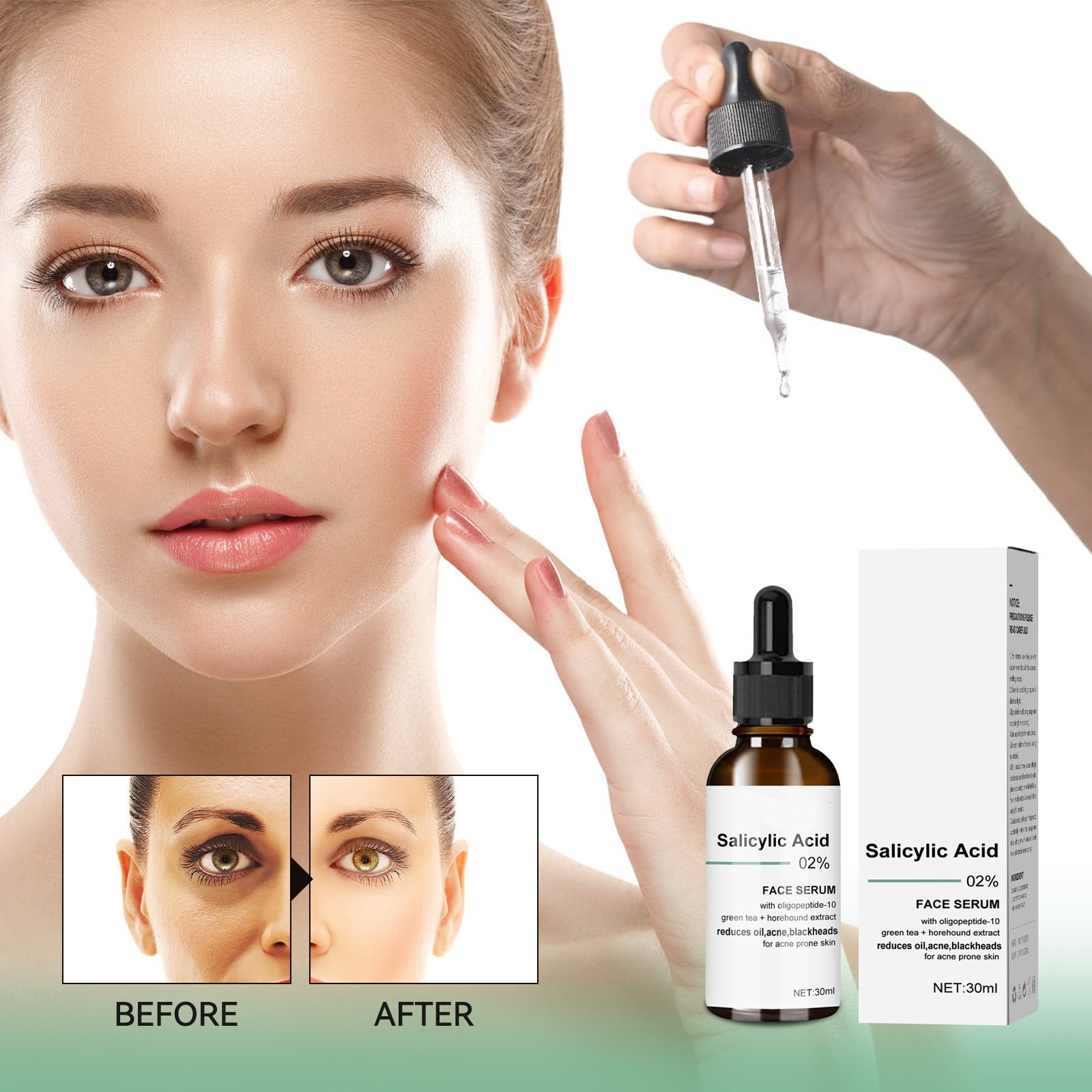 Siquannn Salicylic Pore Shrinking Closed Then I Met You 99 Toner Face ...