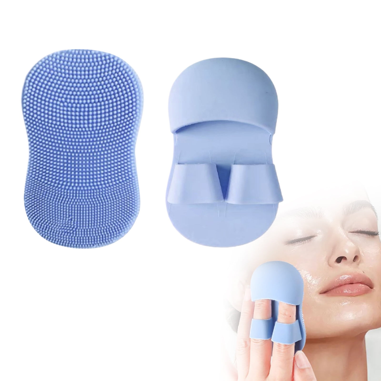 Siquannn Silicone Finger Facial Cleansing Remover for Face Skin ...