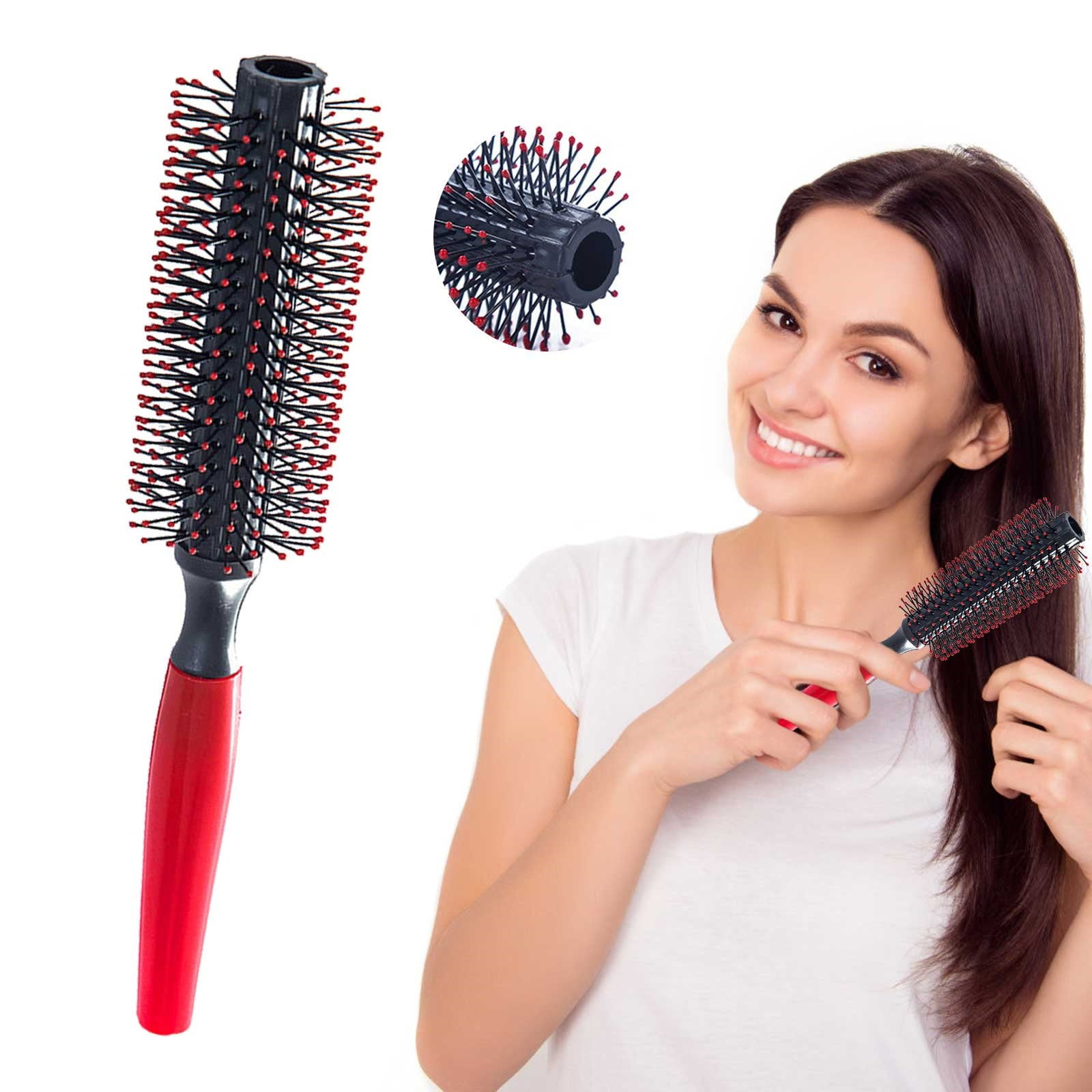Siquannn Styling Brush For Curly Hair White Long Sleeve Dress Amika ...