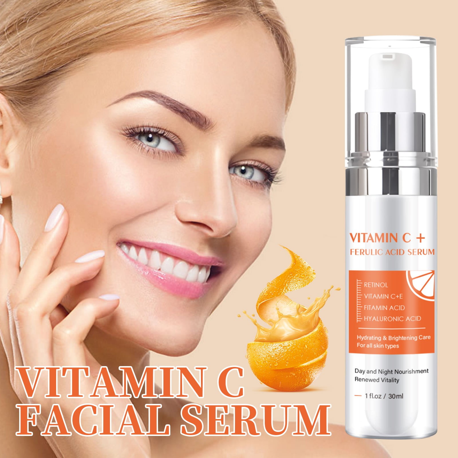 Siquannn Vitamin C Face Ferulic For Hsa Face Wash Cute Korean Stuff ...