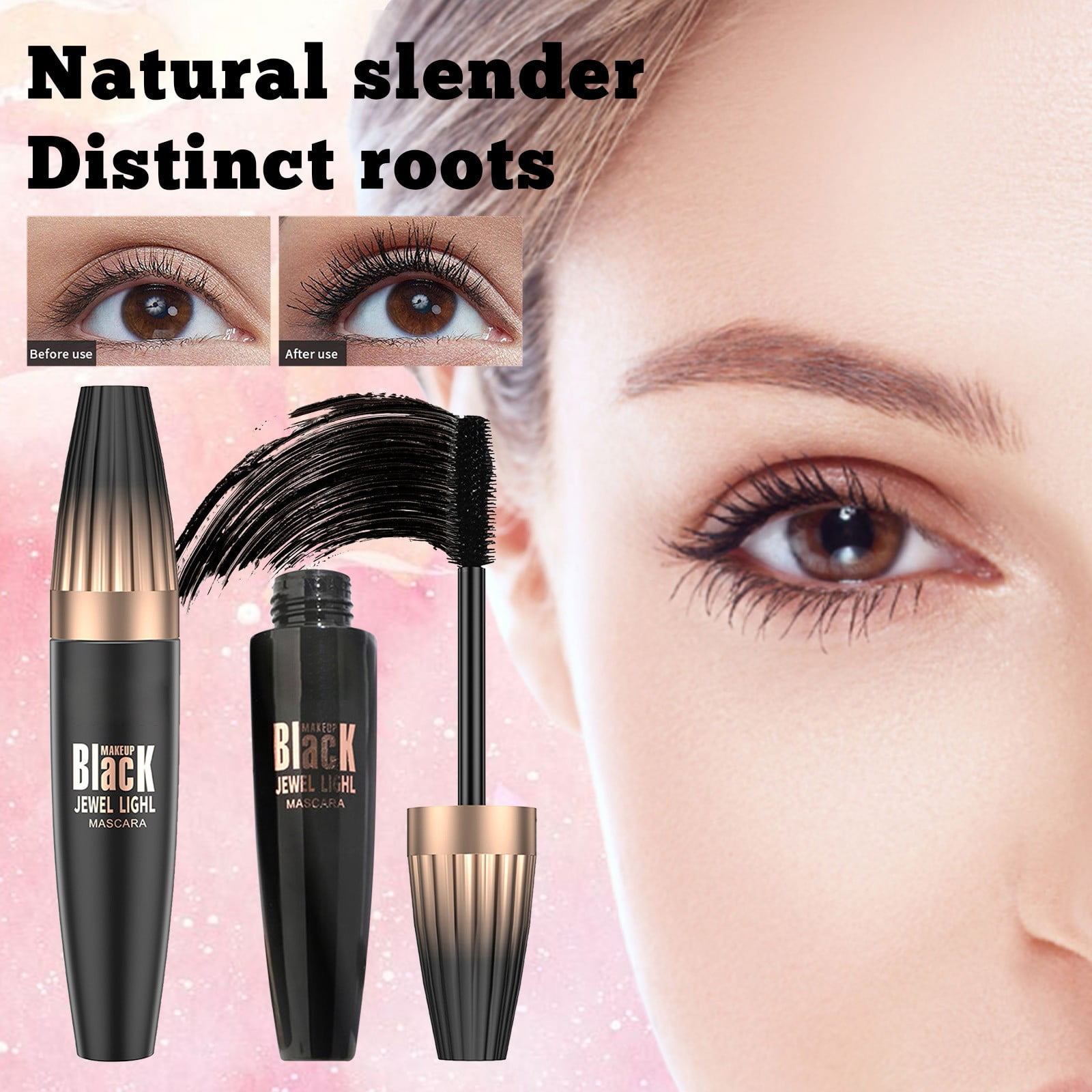 Siquannnn 4d Silk Fiber Lash Mascara Waterproof Luxuriously Longer