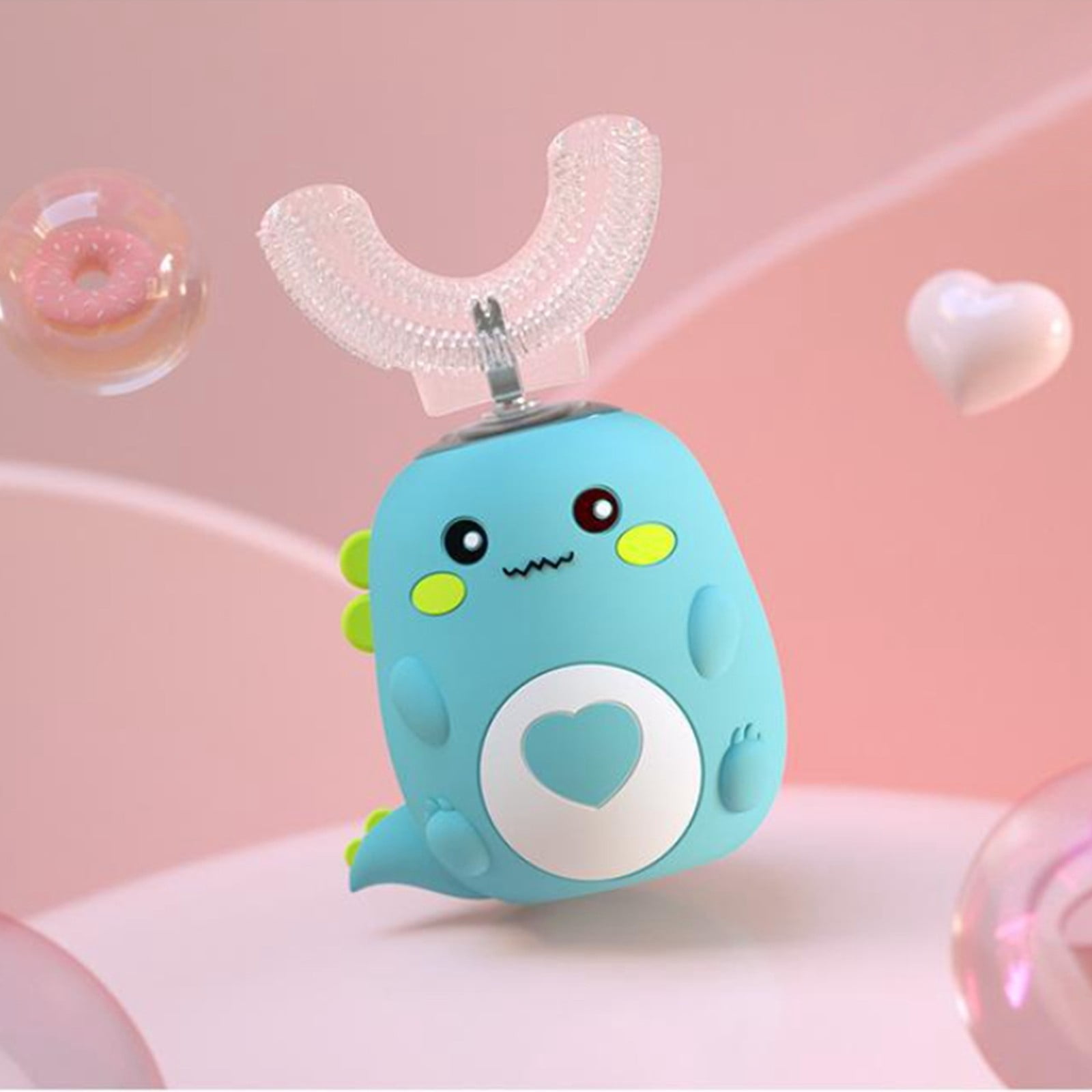 Siquannnn Kids Electric Toothbrush U Shaped Automatic ToothBrush For ...