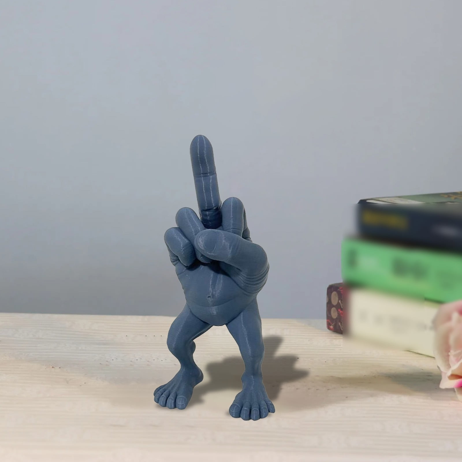 Siquannnn Middle Finger Gifts,Middle Finger Desk Decor Middle Finger ...