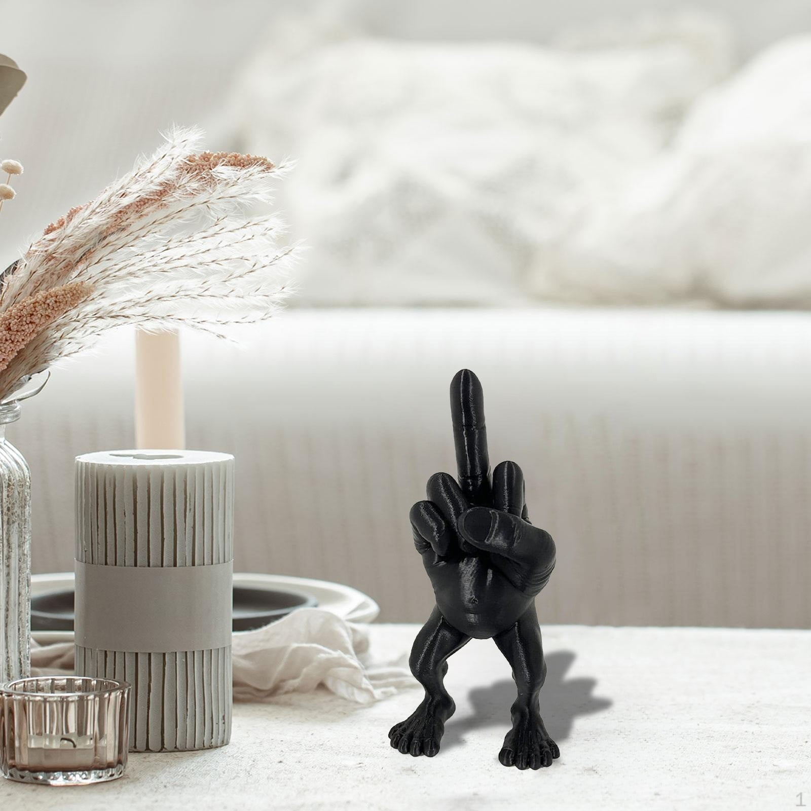 Siquannnn Middle Finger Gifts,Middle Finger Statue Decor Middle Finger ...