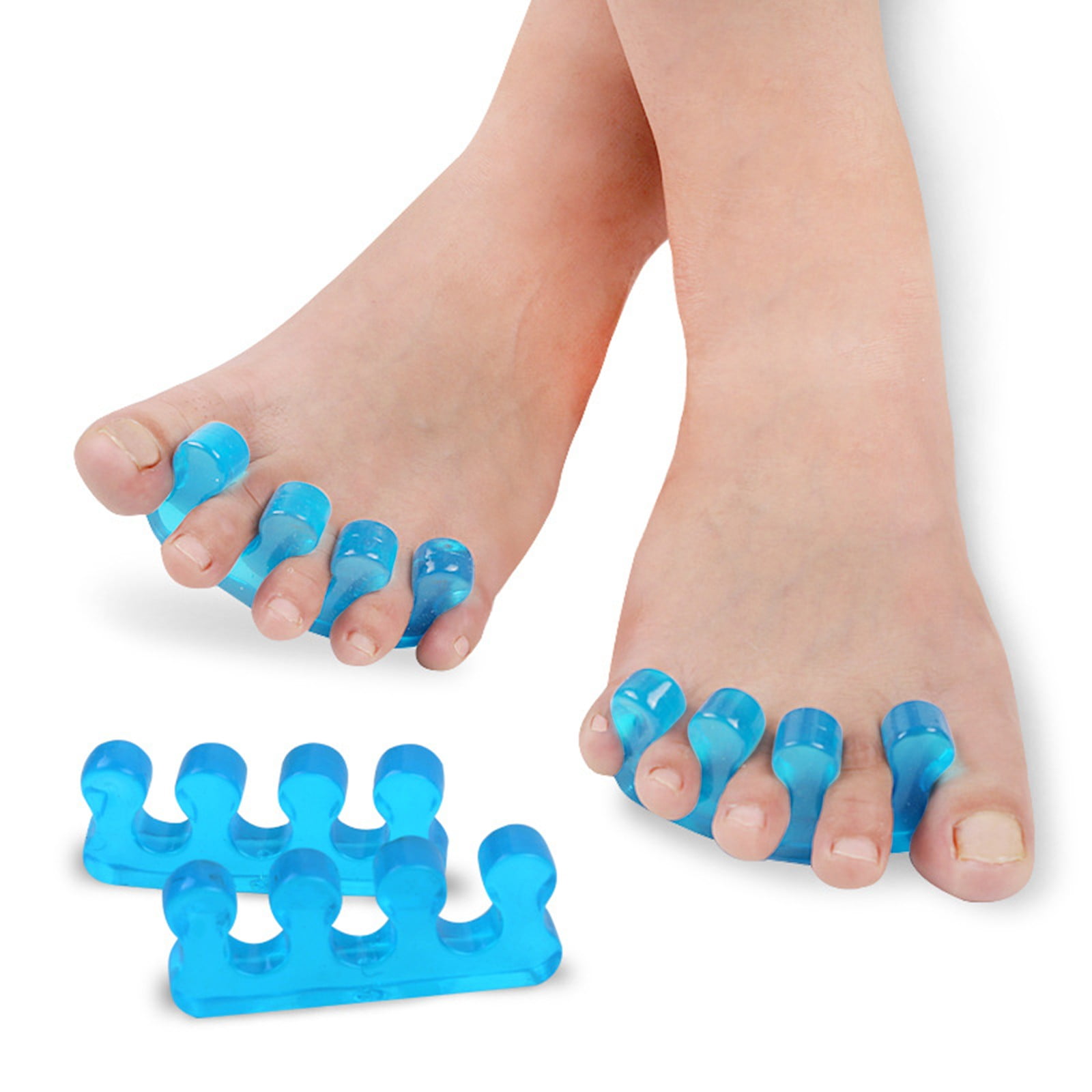 Siquannnn One Pair Thumb Valgus Toe Splitter Retainer Toe Overlap ...
