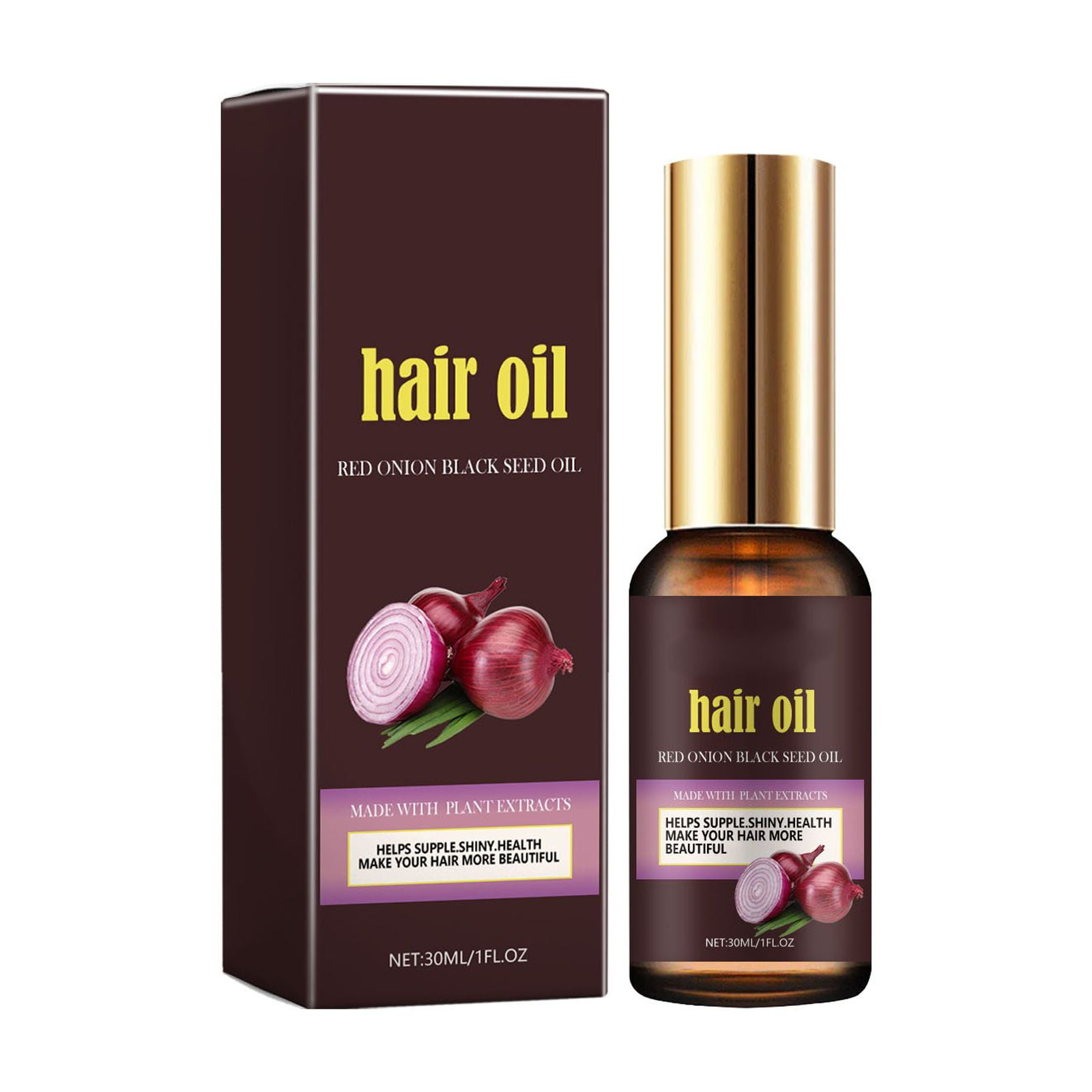 Siquannnn Red Onion Black Hair Oil Nourishing Moisturizing And ... Siquannnn Red Onion Black Hair Oil Nourishing Moisturizing And ...